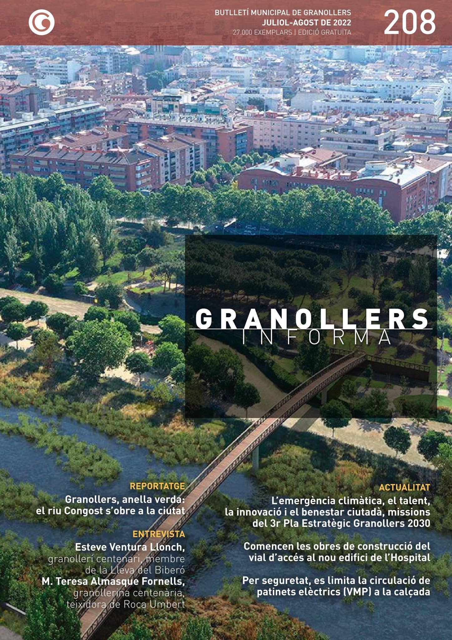 Granollers Informa juliol-agost 2022 by Ajuntament de Granollers - Issuu