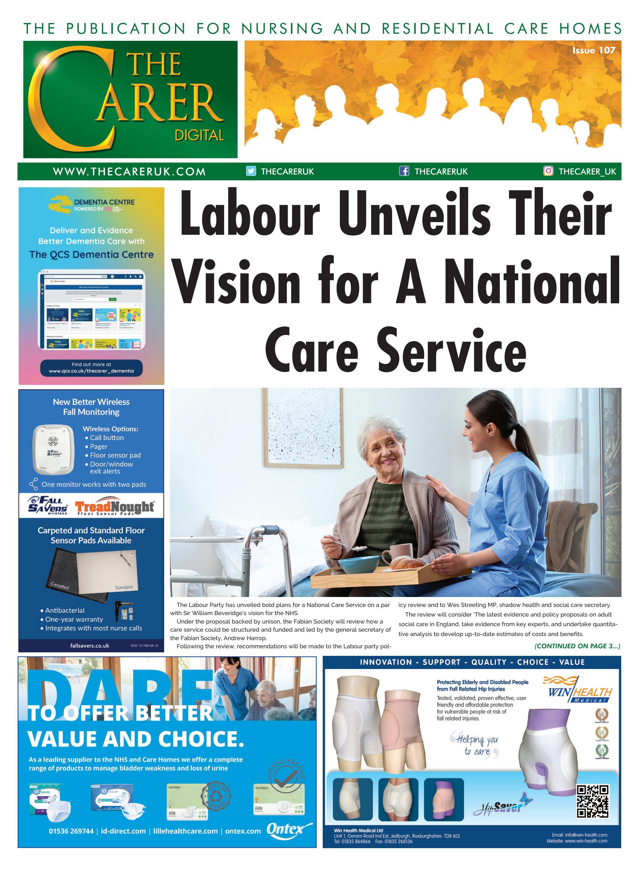 The Carer Digital - Issue #107 by The Carer - Issuu