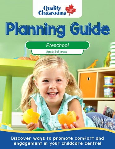Preschool Planning Guide by Quality Classrooms - Issuu