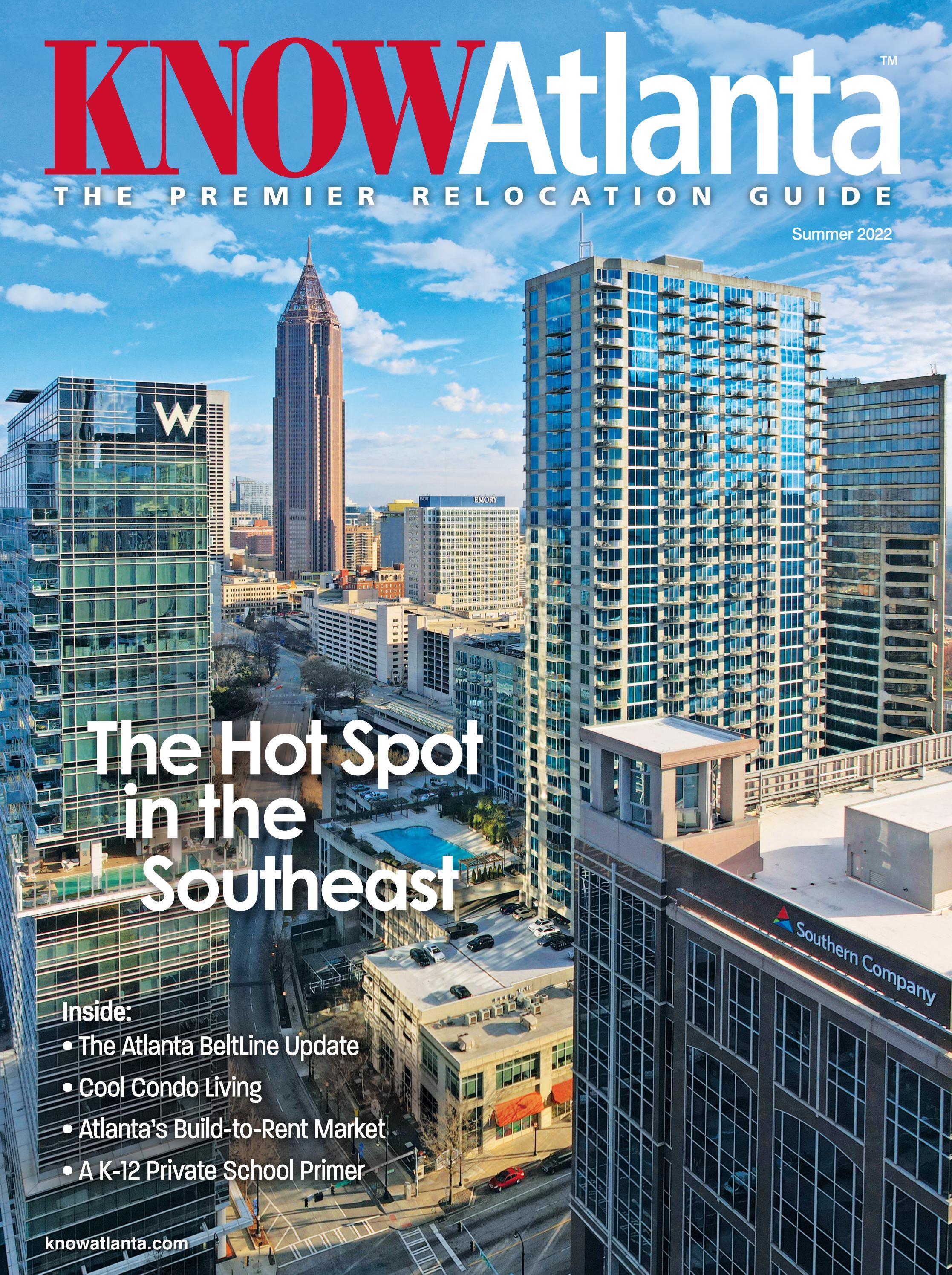 KNOWAtlanta Relocation Magazine Summer 2022 by New South Publishing - Issuu
