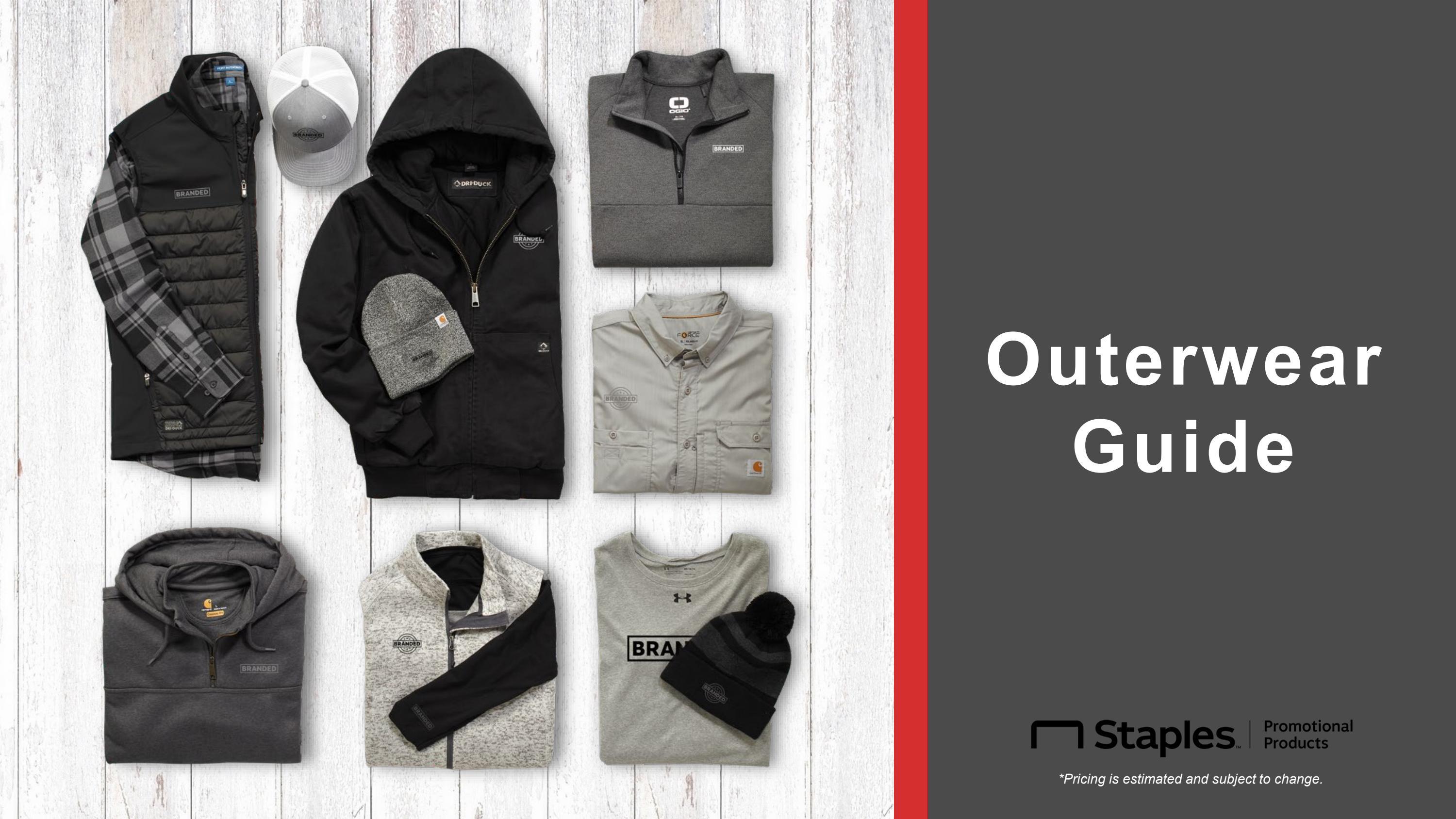 Outerwear Guide by Staples Promotional Products - Issuu