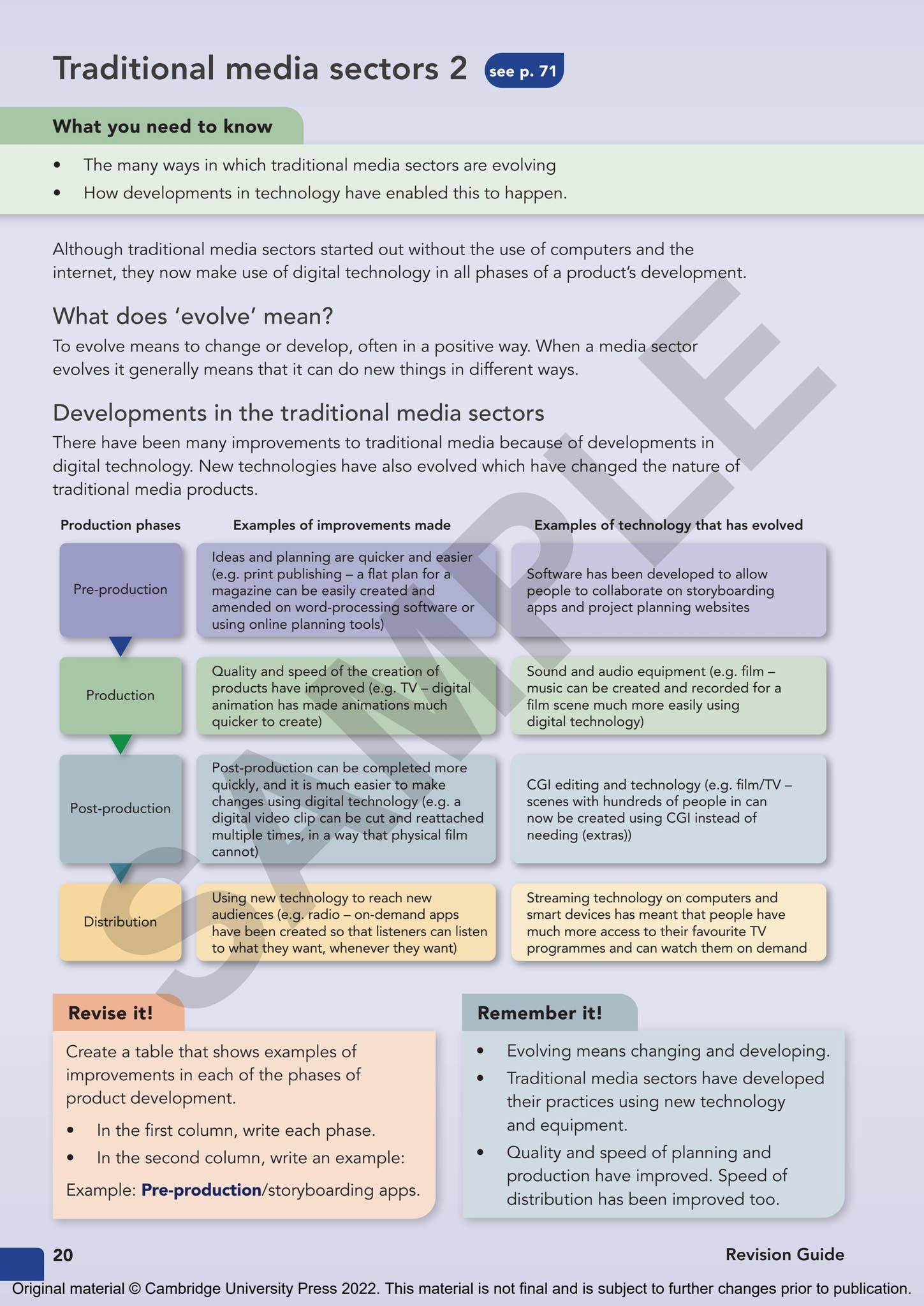 Cambridge Nationals Creative iMedia Revision Guide and Workbook Sample ...