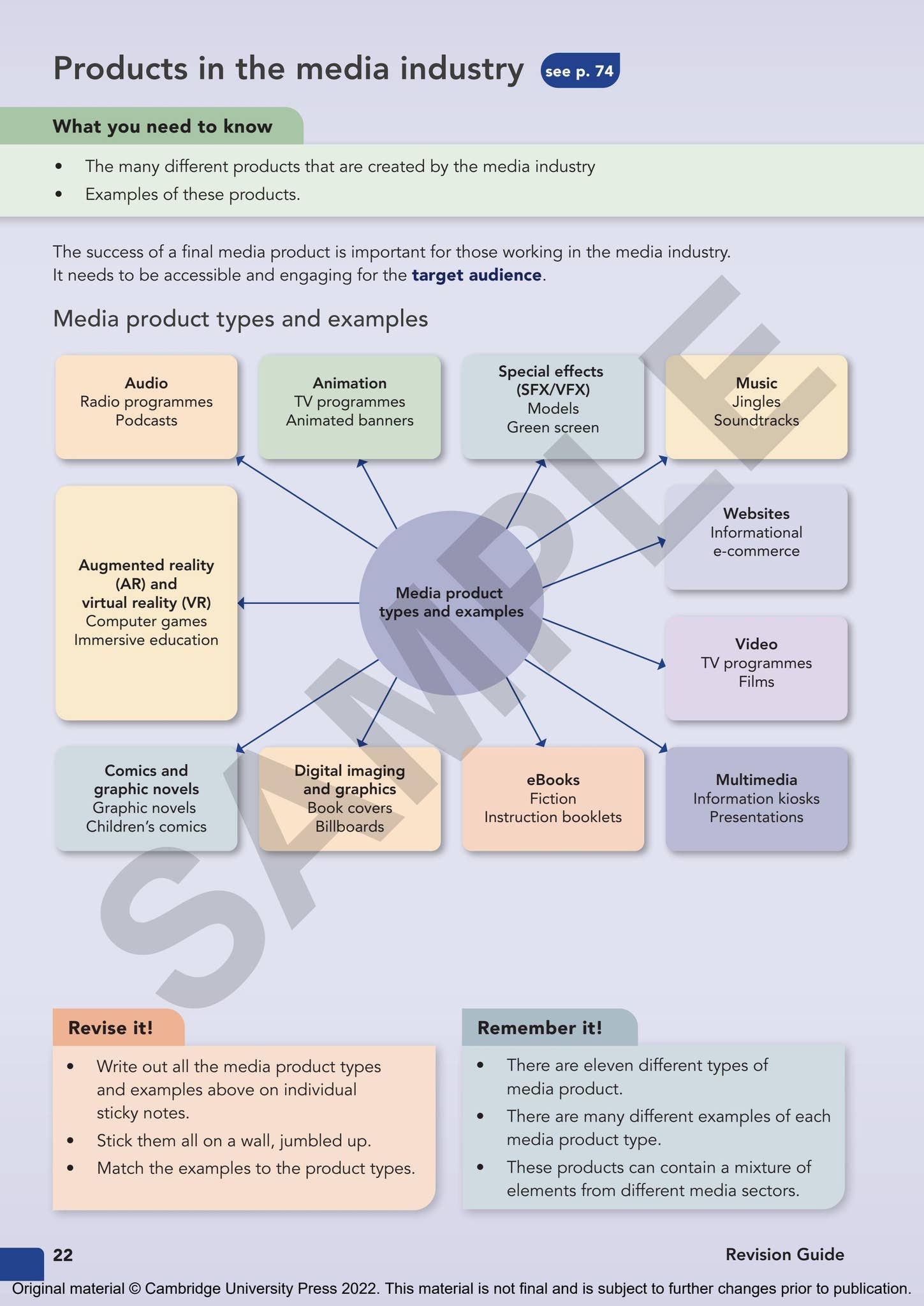 Cambridge Nationals Creative iMedia Revision Guide and Workbook Sample ...