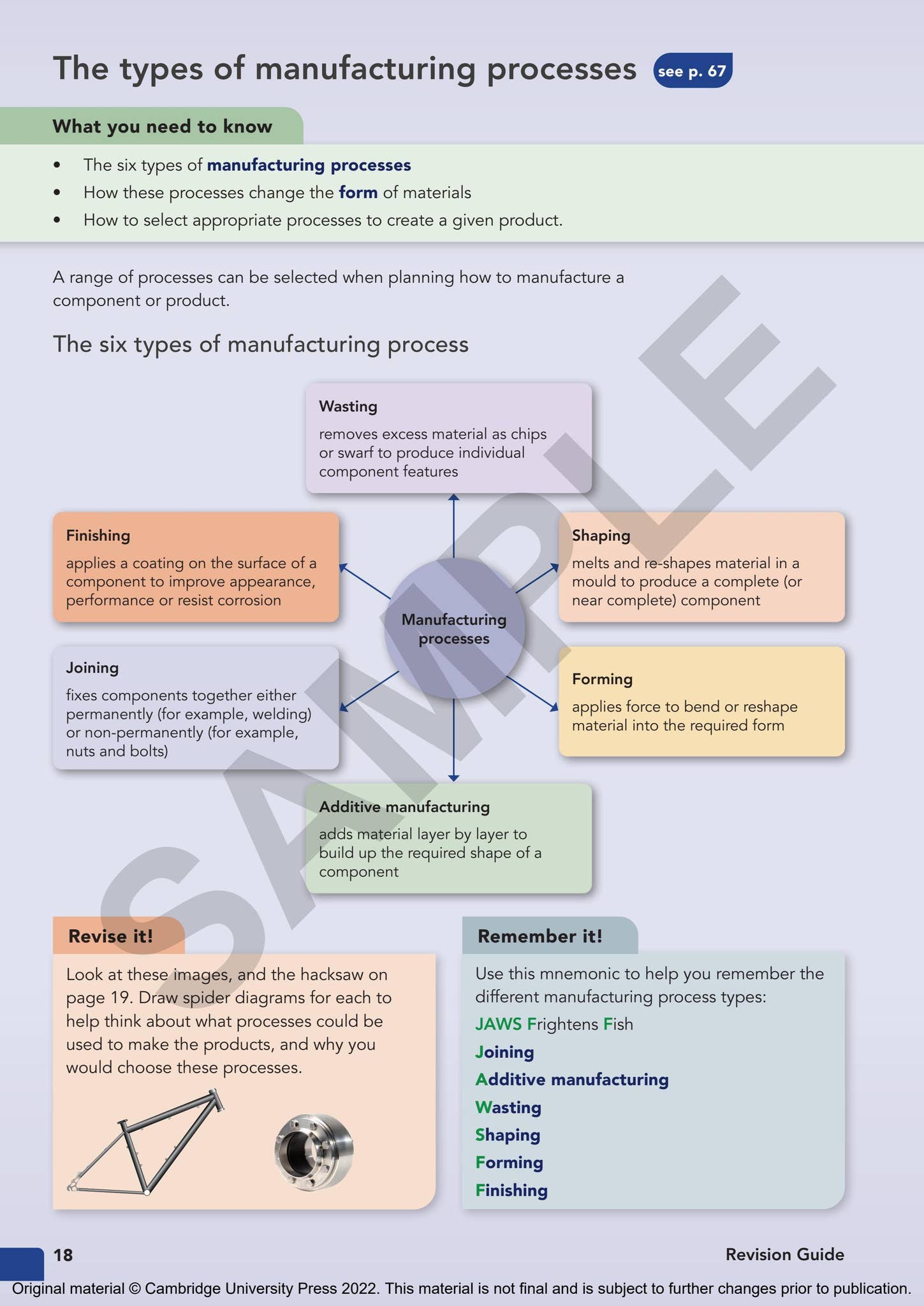 Cambridge National Engineering manufacture Revision Guide and Workbook ...