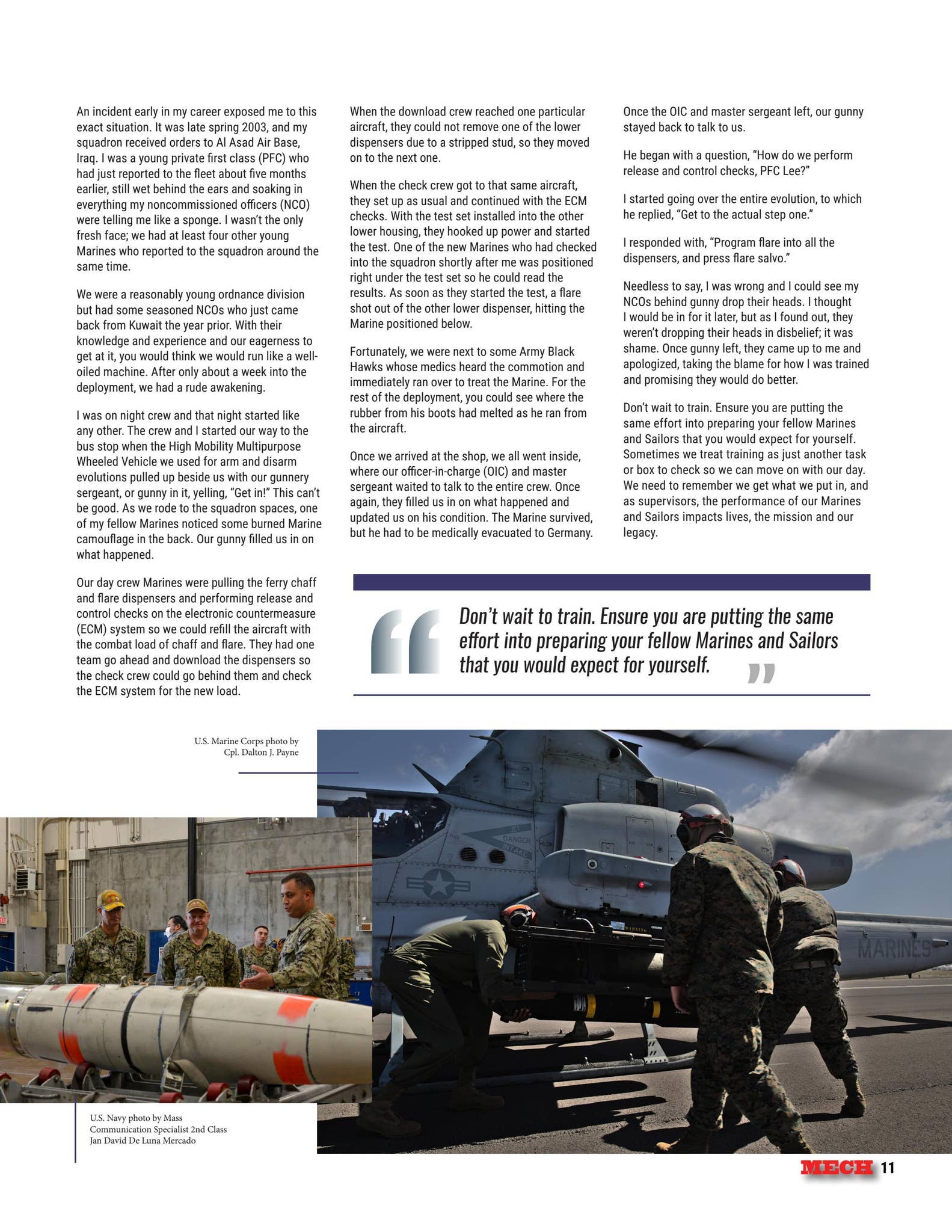 MECH - VOL.67, NO.1 by Naval Safety Command - Issuu