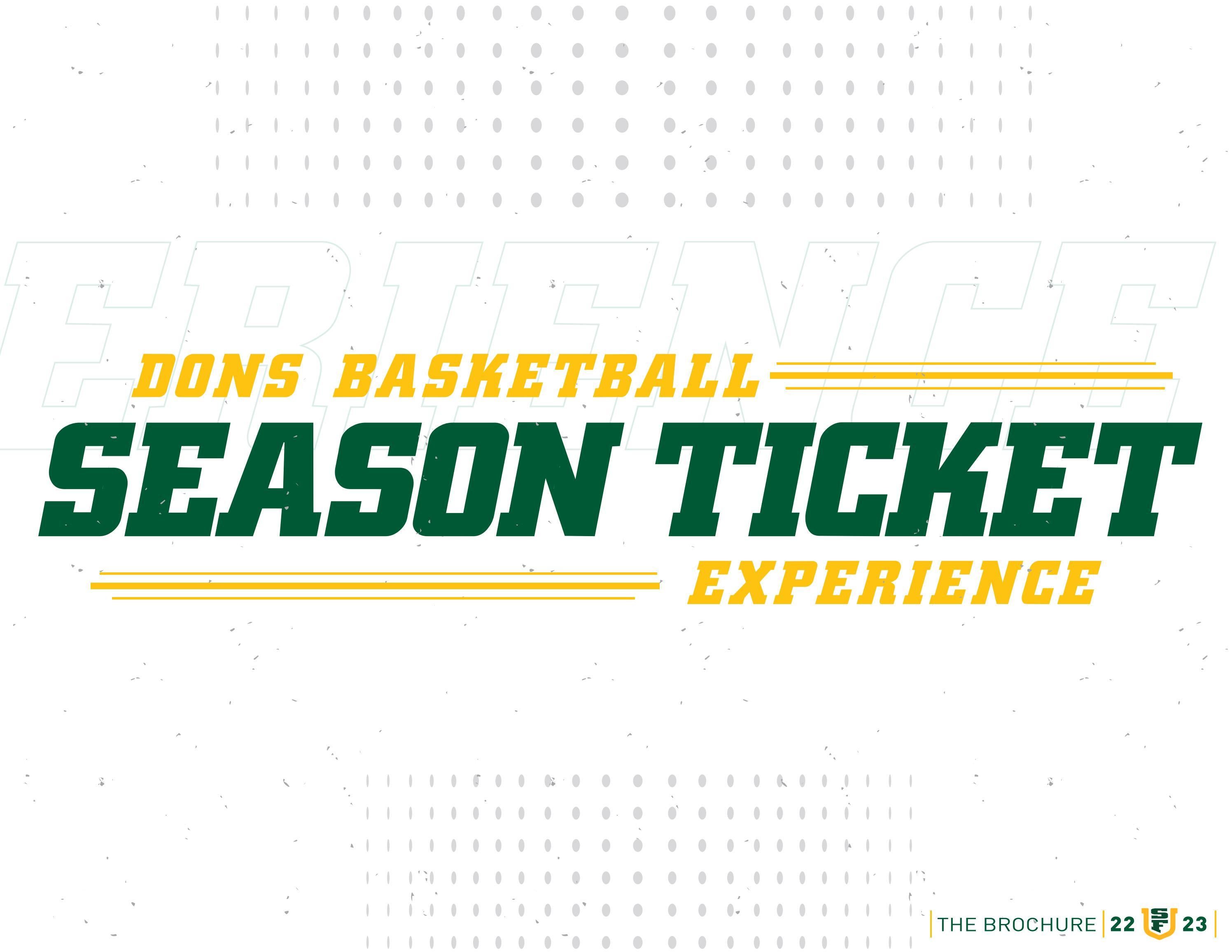 San Francisco Dons Basketball Membership Brochure, 22-23 by John Gerald ...