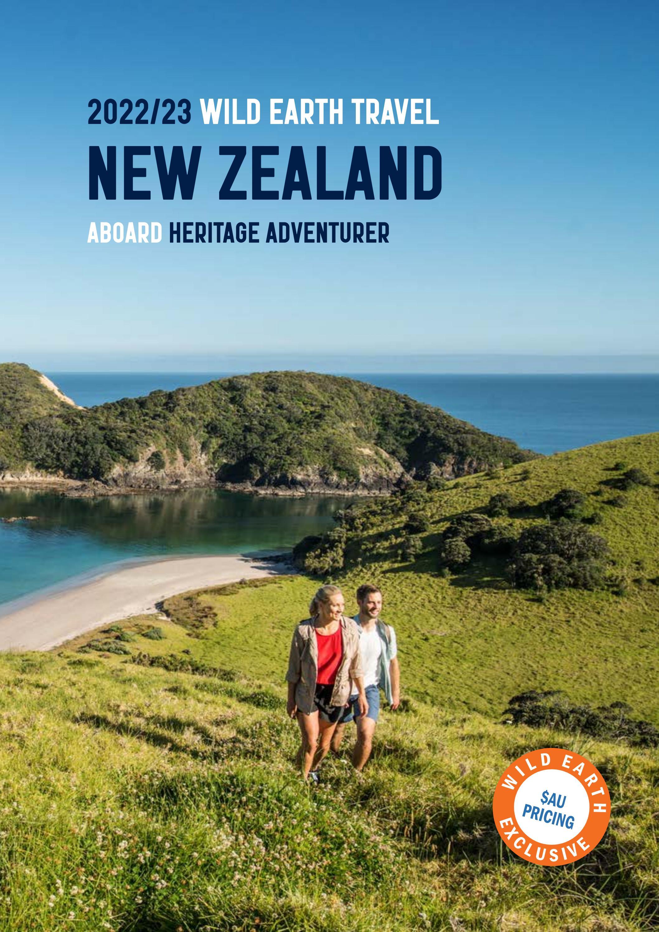 New Zealand 2023 Wild Earth Travel By Heritage Expeditions Wild