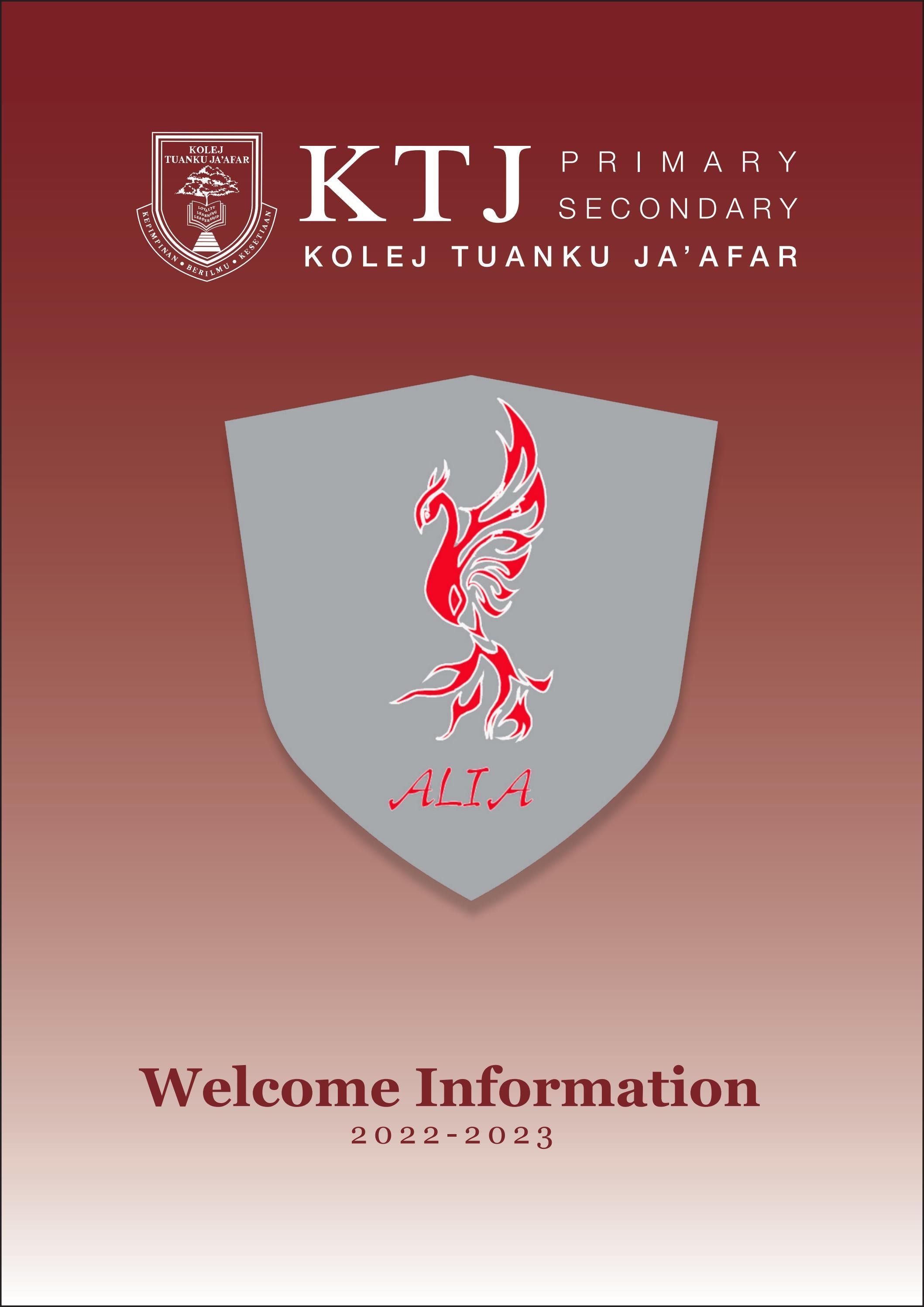 Alia House Welcome Information | 2022-23 by Kolej Tuanku Ja'afar - Issuu