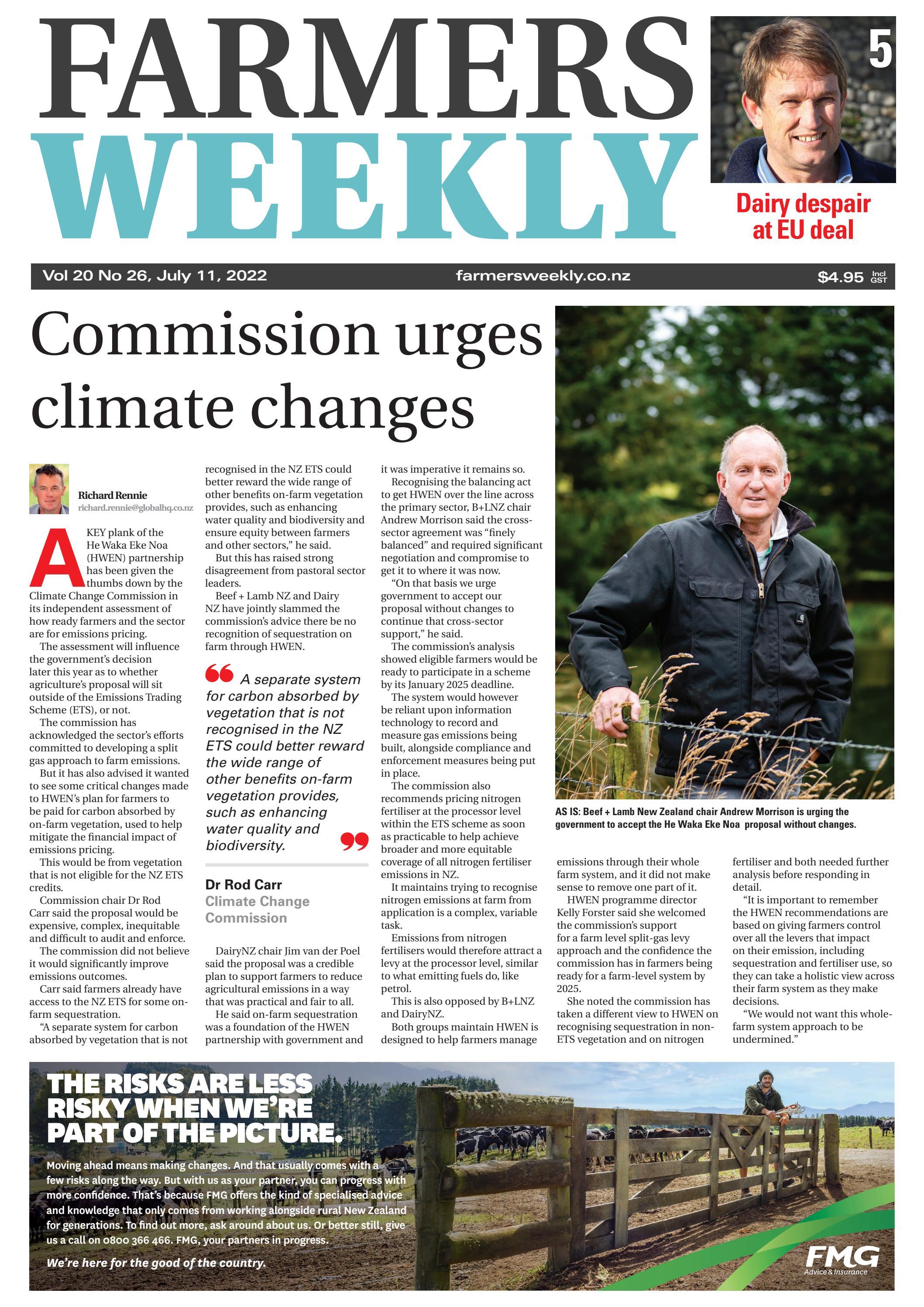 Farmers Weekly NZ July 11 2022 by AgriHQ - Issuu