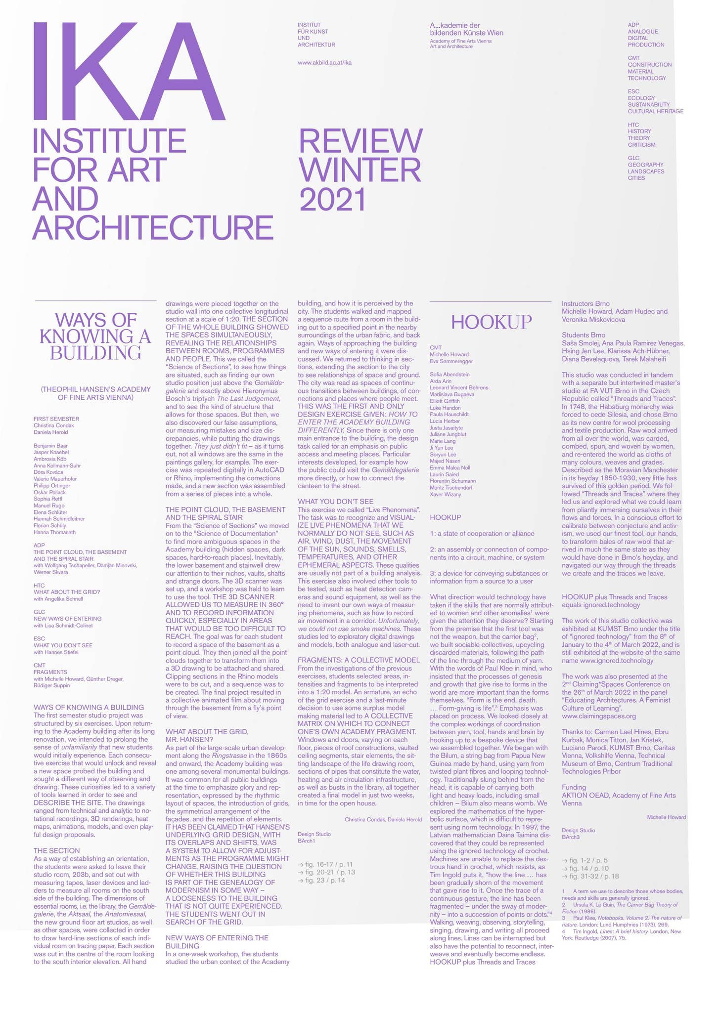 IKA REVIEW WINTER 2021 by IKA Institute for Art and Architecture - Issuu