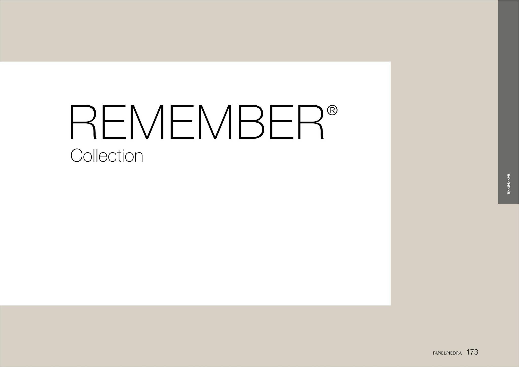 PanelPiedra Remember collectie by Leeuwerik - Issuu