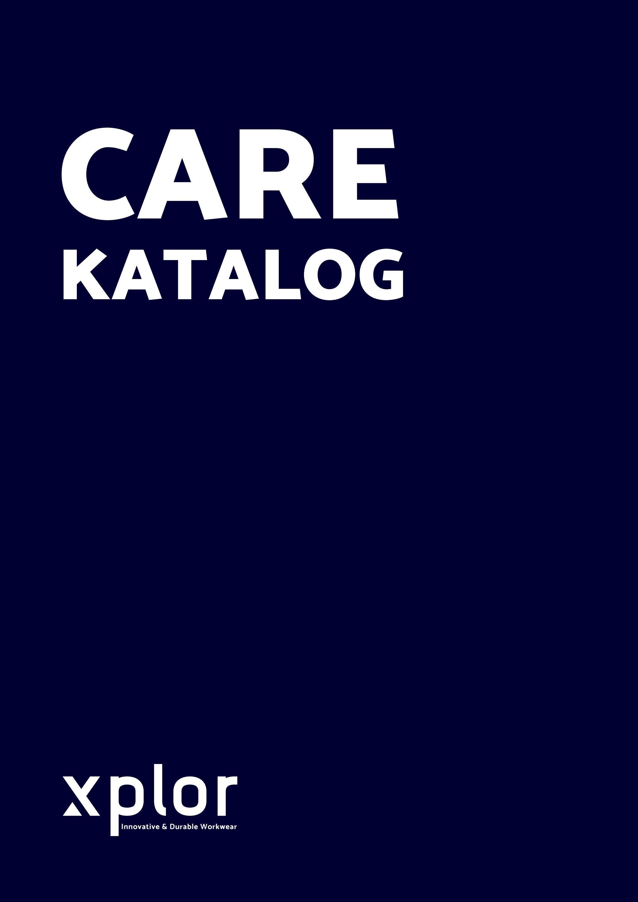 Xplor Care Katalog by Xplor Workwear - Issuu