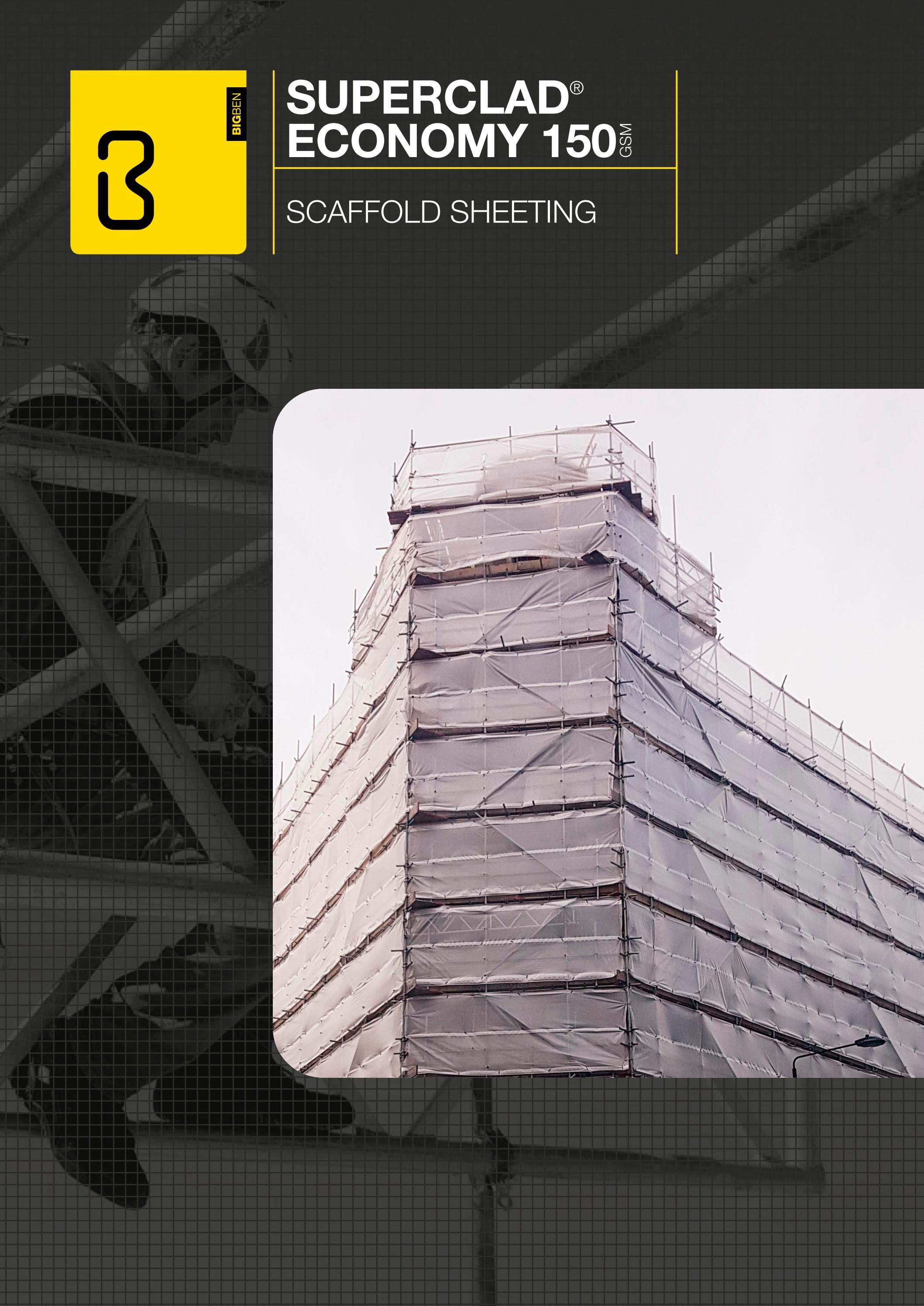 BIGBEN SUPERCLAD Economy 150gsm Scaffold Sheeting by Leach's - Issuu