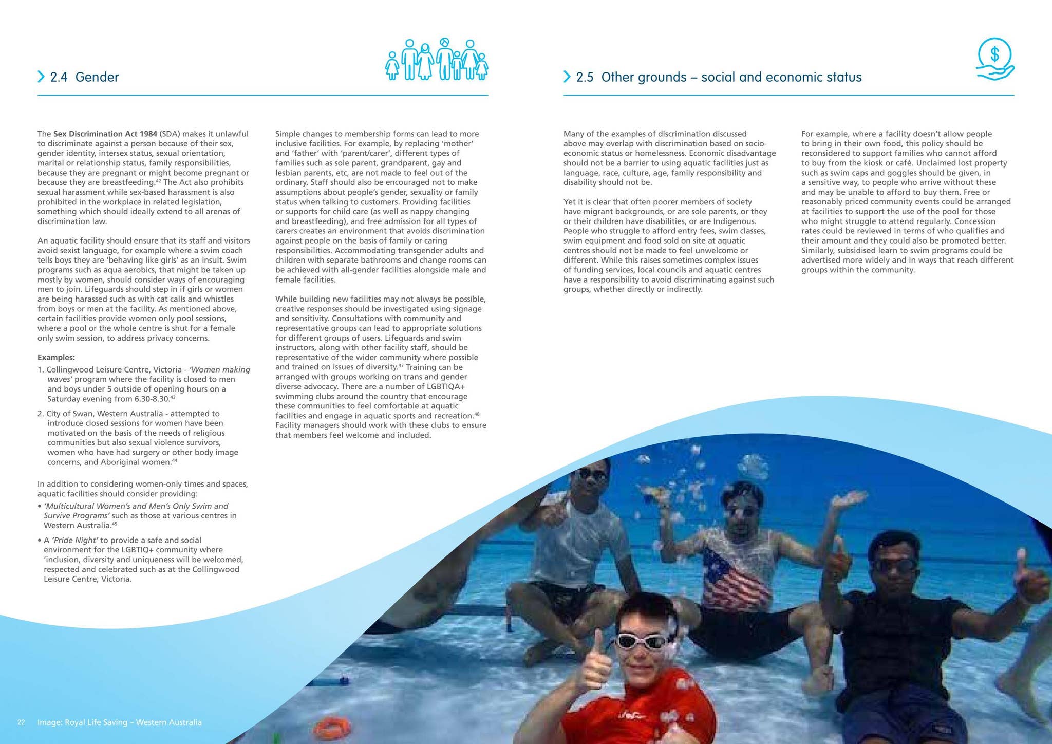 Equal Access to Public Aquatic Facilities: Guidance for Councils ...