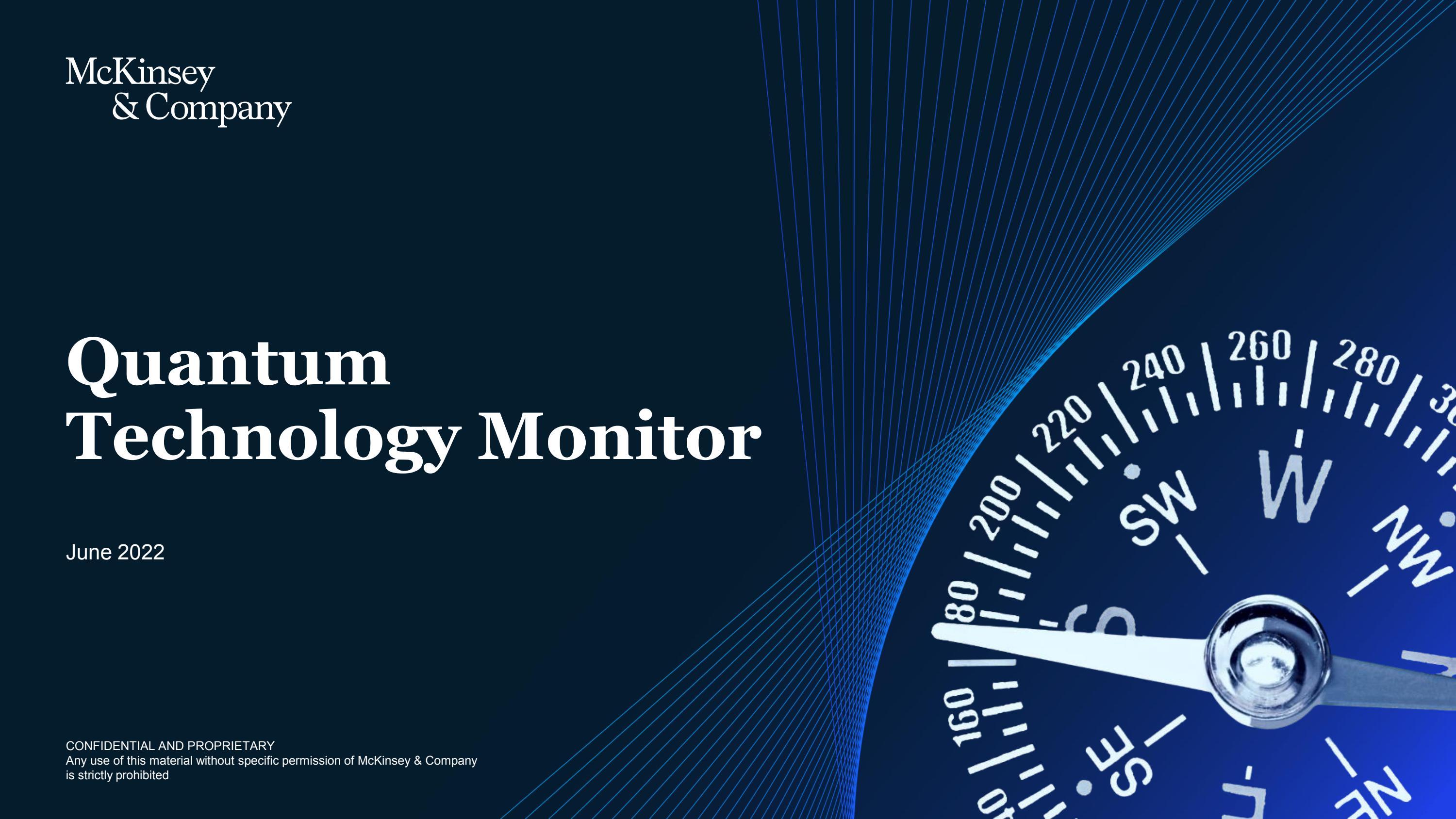 June 2022 - Quantum Technology Monitor - McKinsey & Company by Cdr ...