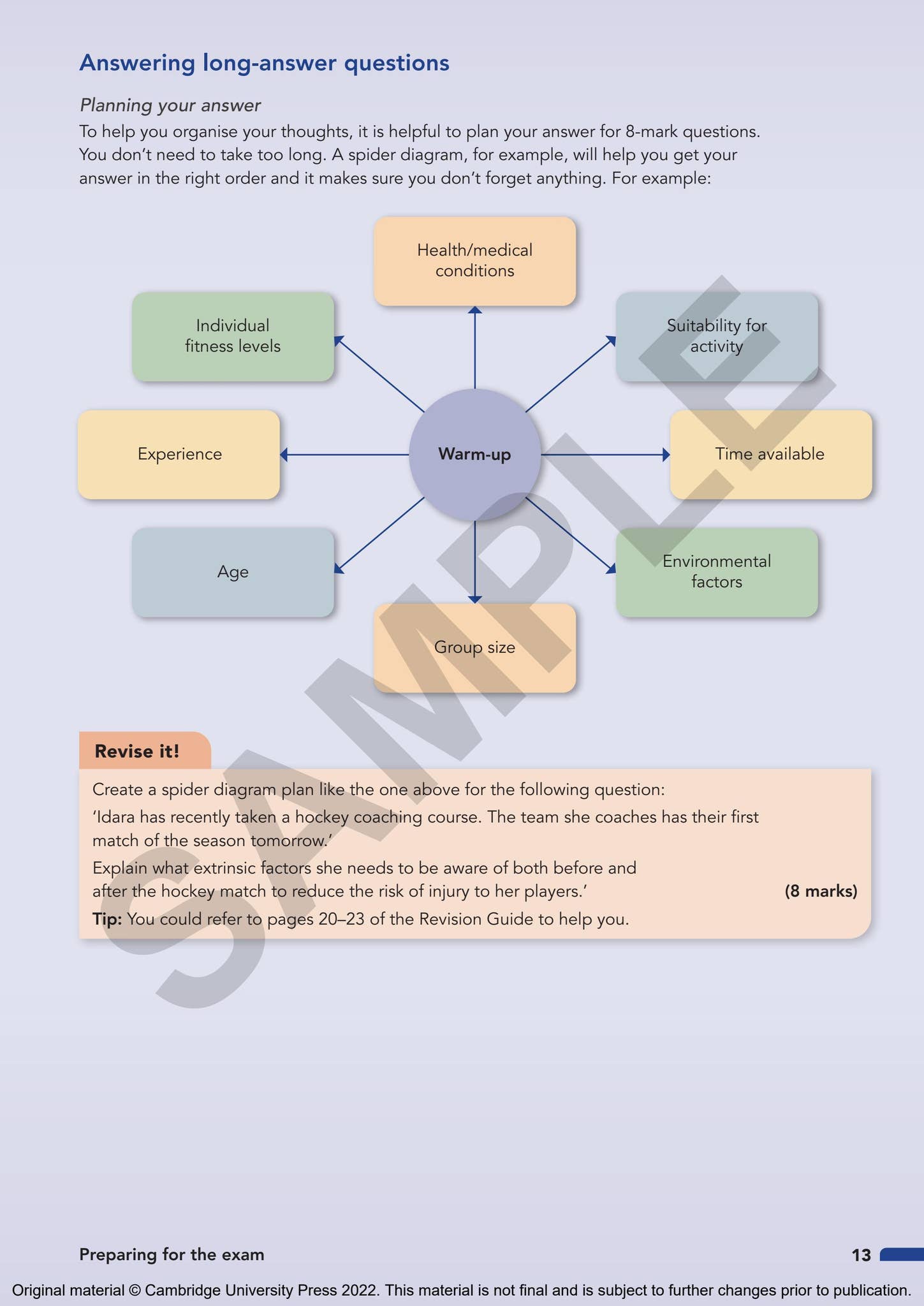 Cambridge National Sport Science Revision Guide Sample by Cambridge ...