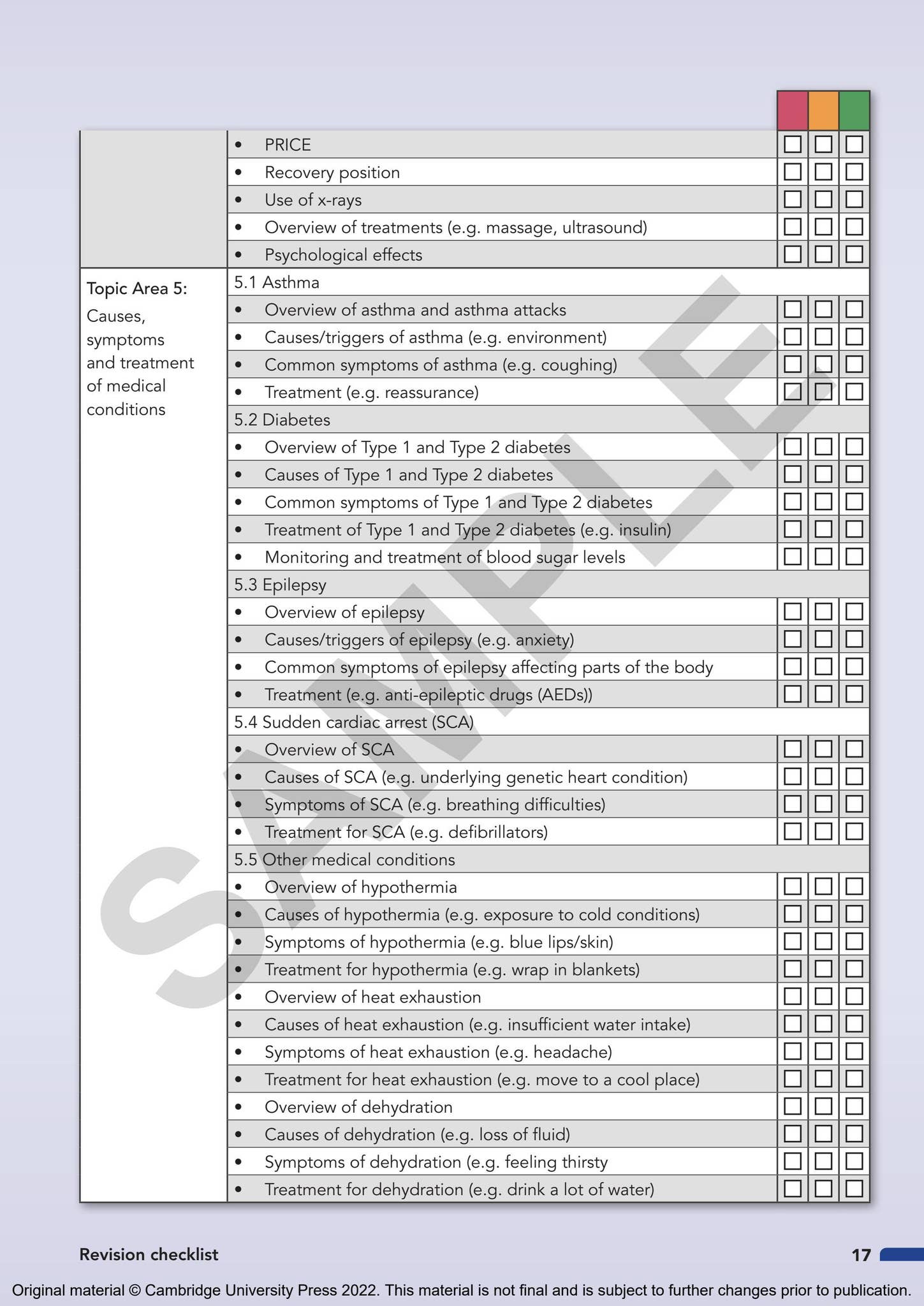 Cambridge National Sport Science Revision Guide Sample by Cambridge ...