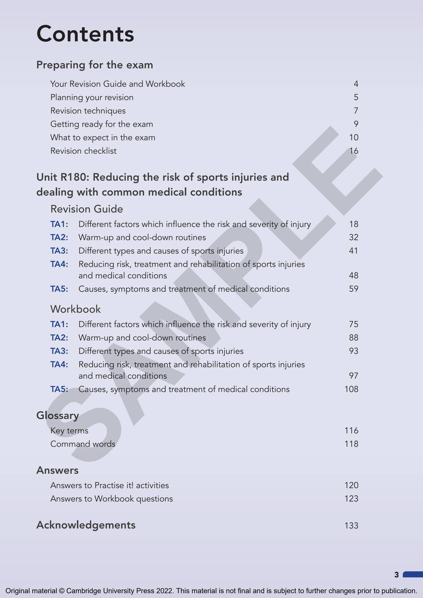 Cambridge National Sport Science Revision Guide Sample by Cambridge ...