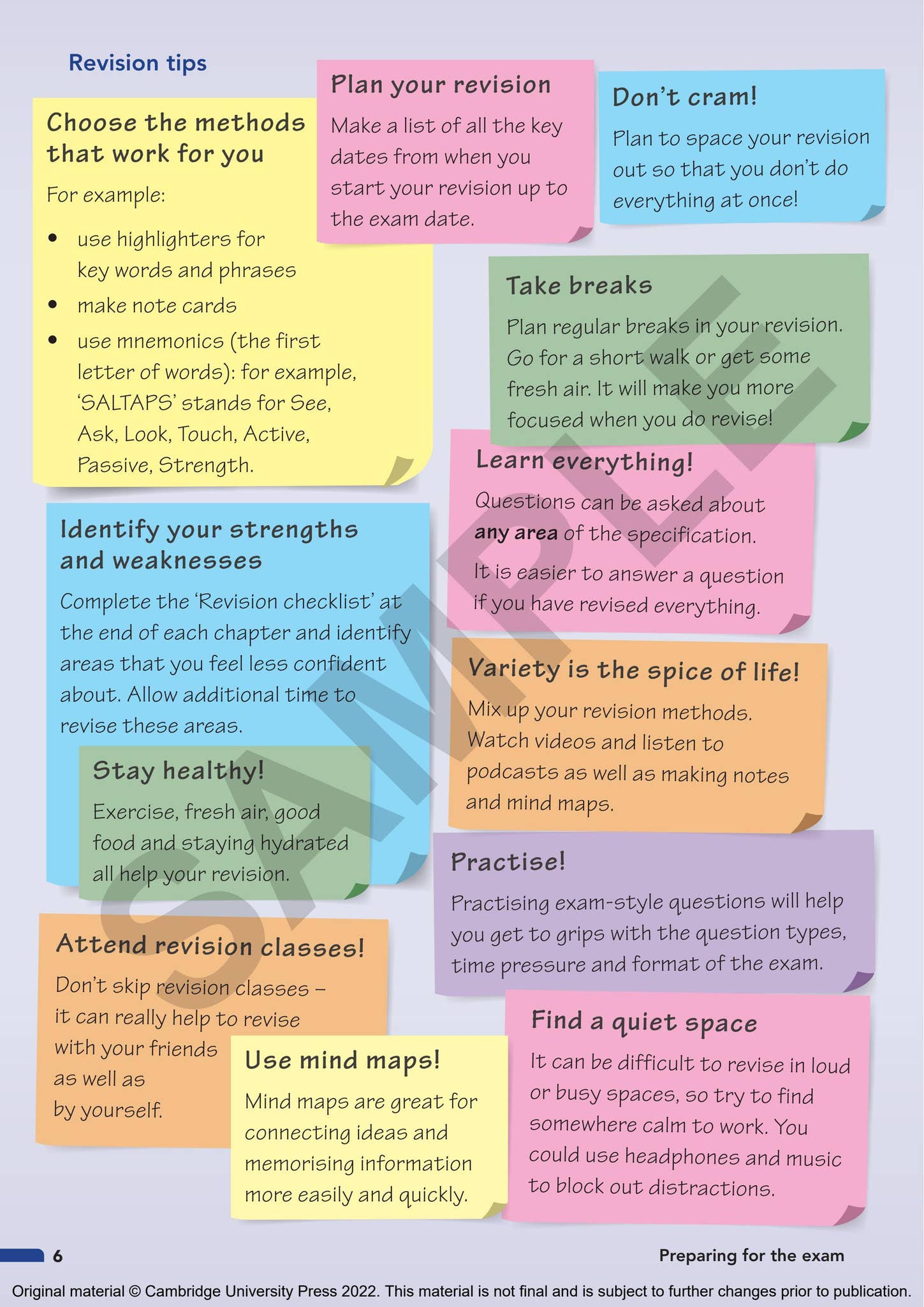 Cambridge National Sport Science Revision Guide Sample by Cambridge ...