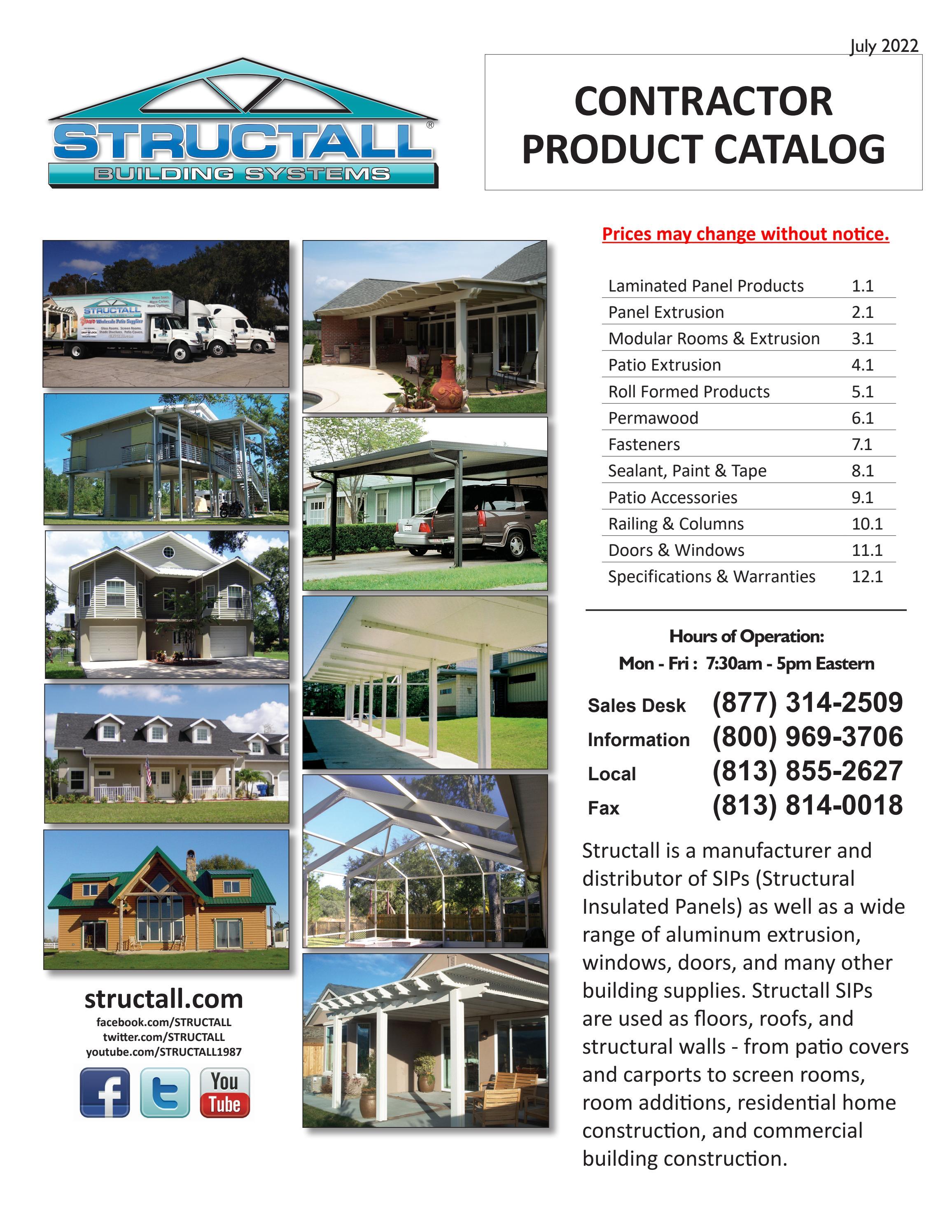 Structall Contractor Price Catalog by Structall Building Systems - Issuu