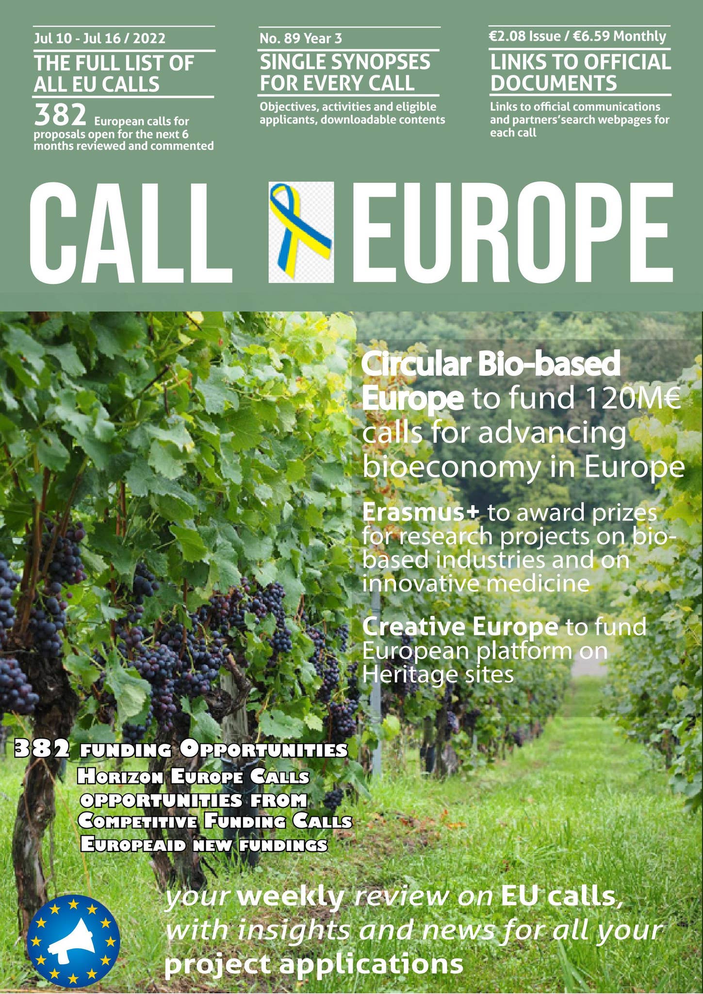 CallforEurope Weekly Magazine - 10th of July 2022 by call4europe - Issuu