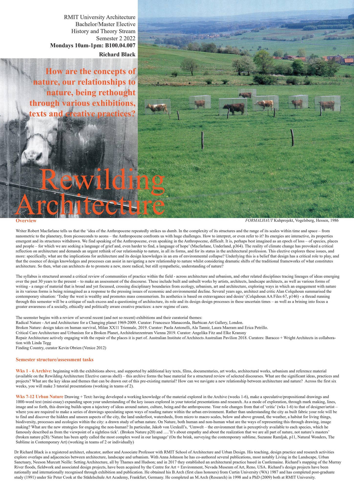 RMIT Architecture Elective Balloting Posters 02 2022 by RMIT ...