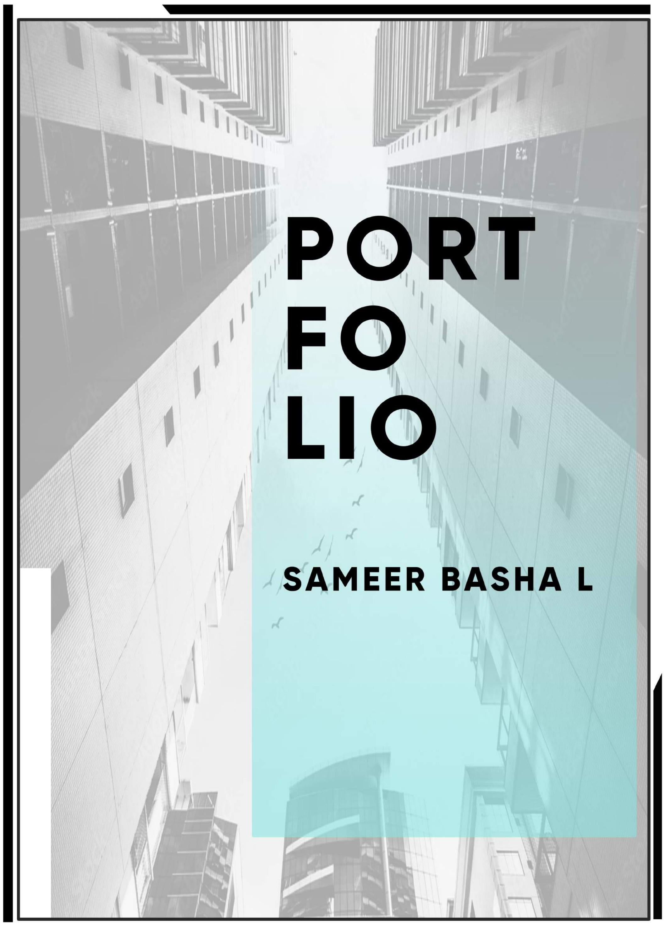 Sameer Basha | Under Graduate Portfolio | Meenakshi School of ...