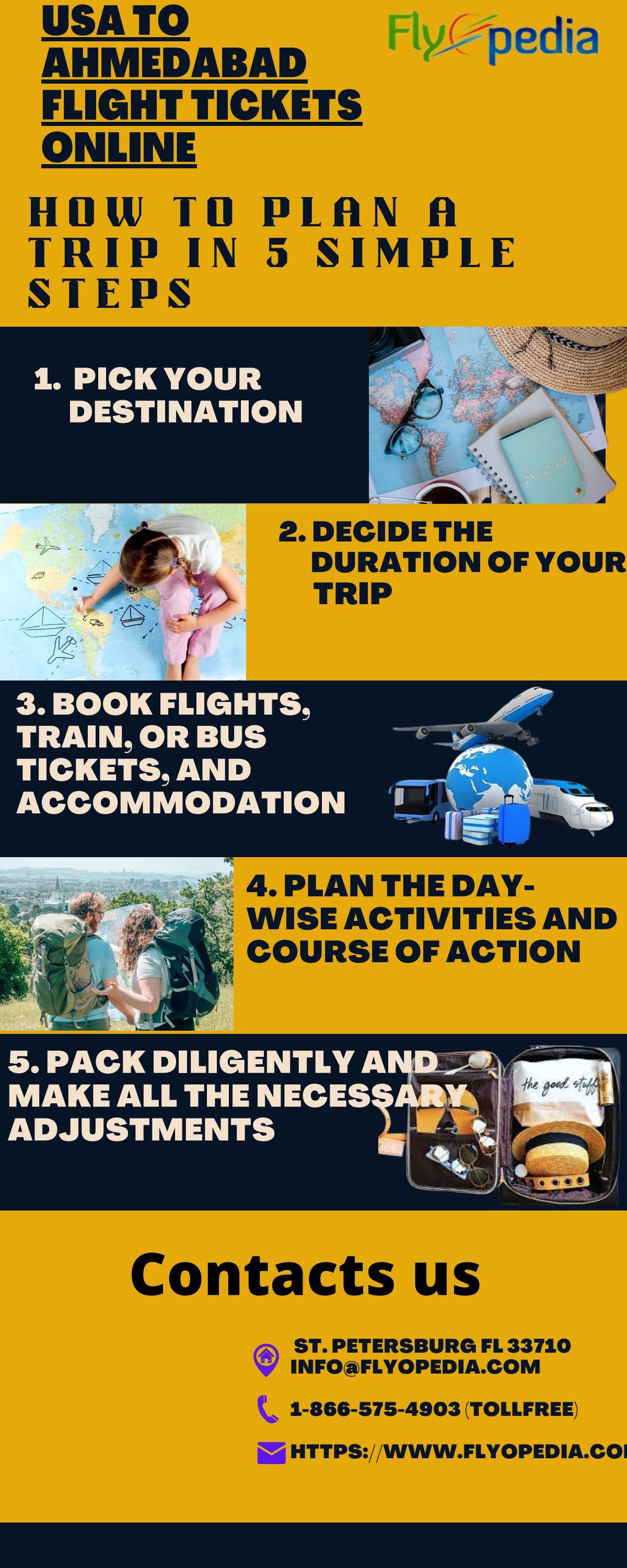 How To Plan A Trip In 5 Simple Steps by Flyopedia - Issuu