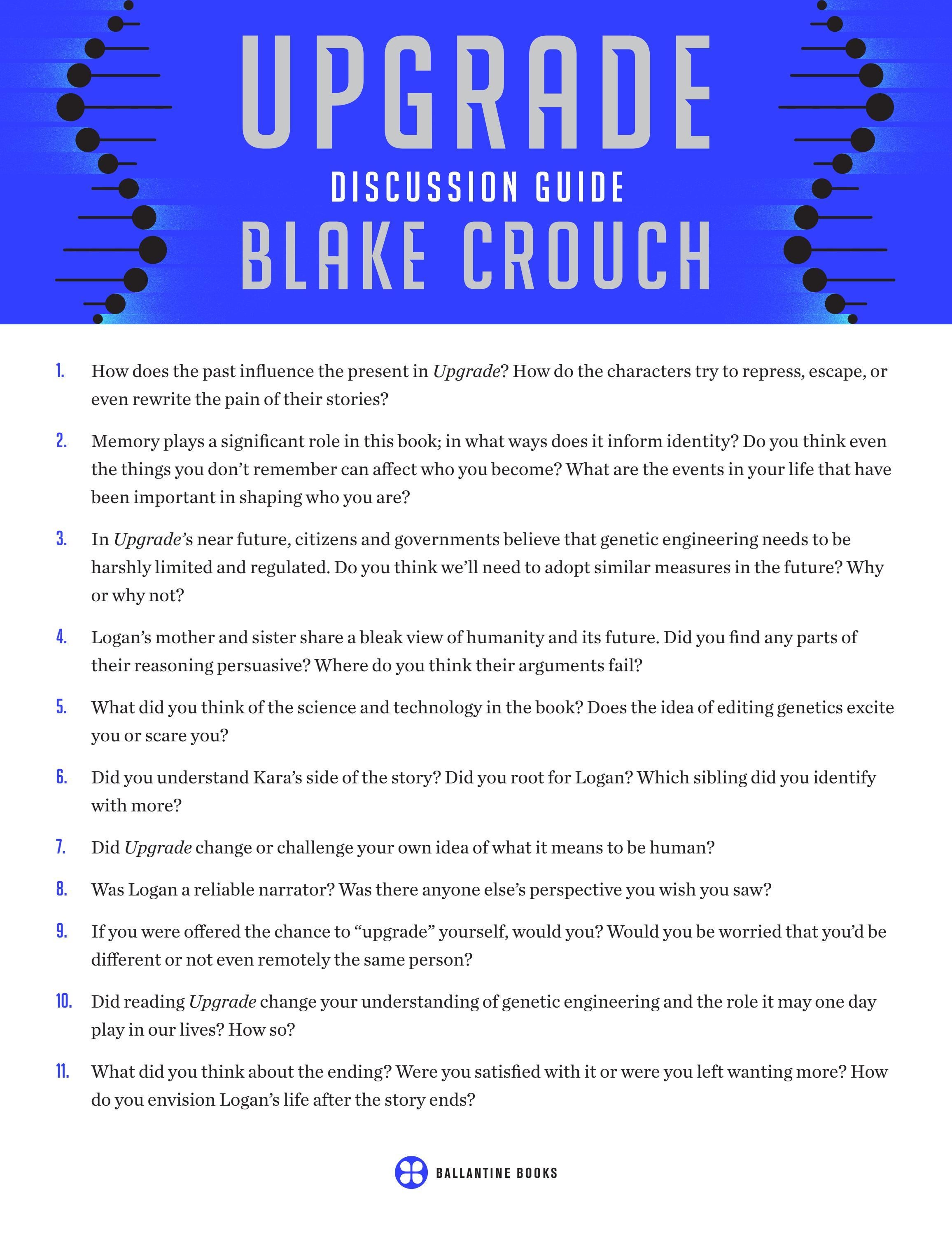 UPGRADE Book Club Kit by PRH Library - Issuu