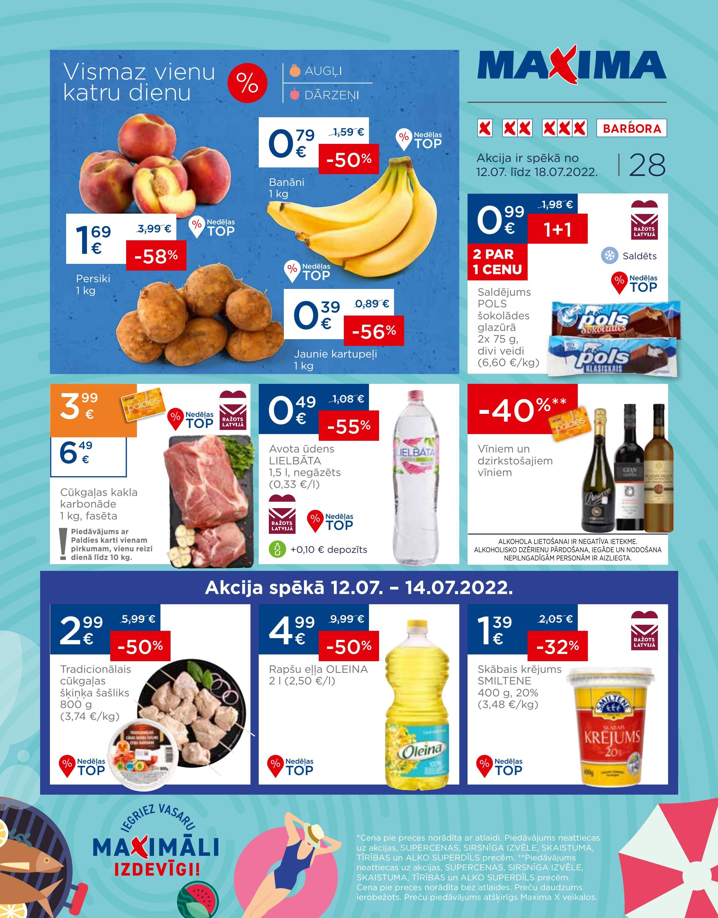 MAXIMA | X XX XXX | 12.-18.07.2022. by Maxima Latvija - Issuu