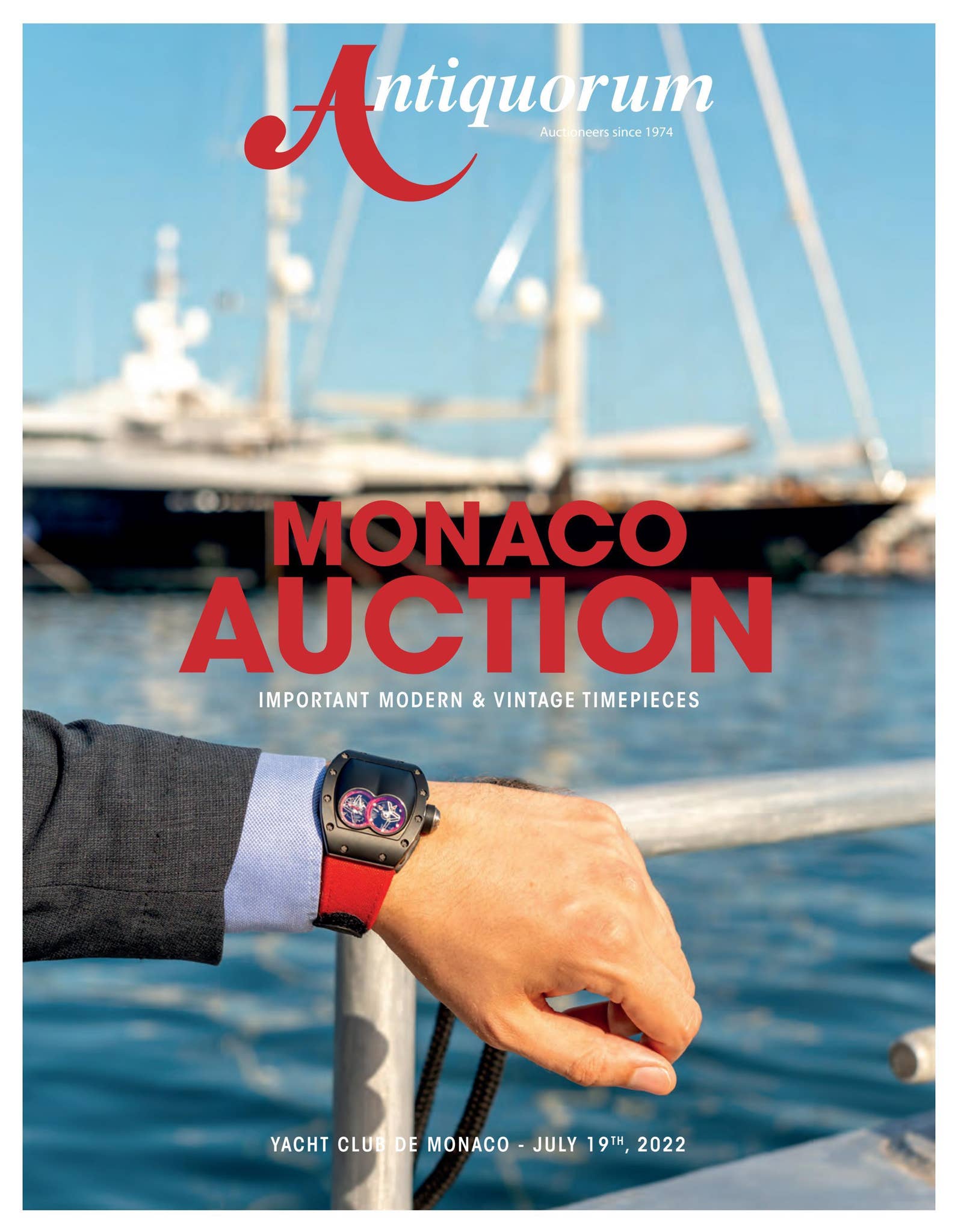 MONACO AUCTION - IMPORTANT MODERN & VINTAGE TIMEPIECES by Antiquorum ...