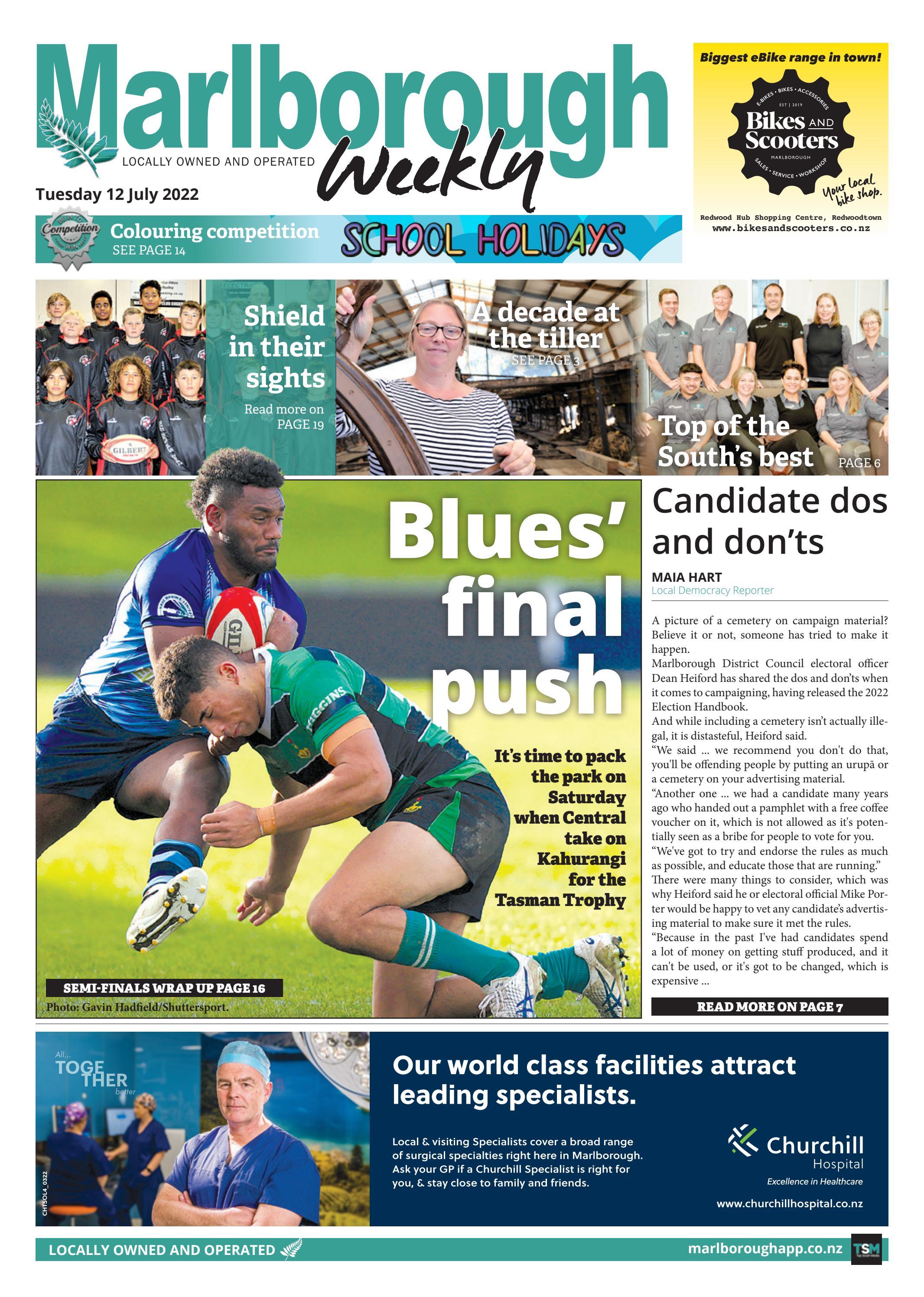 Marlborough Weekly 12 July 2022 by TSM Marlborough - Issuu