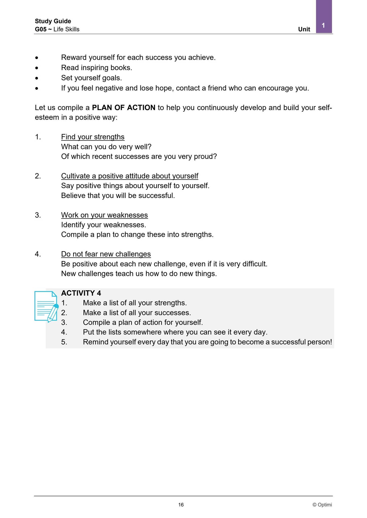 Grade 5 Study Guide Life Skills by Impaq - Issuu