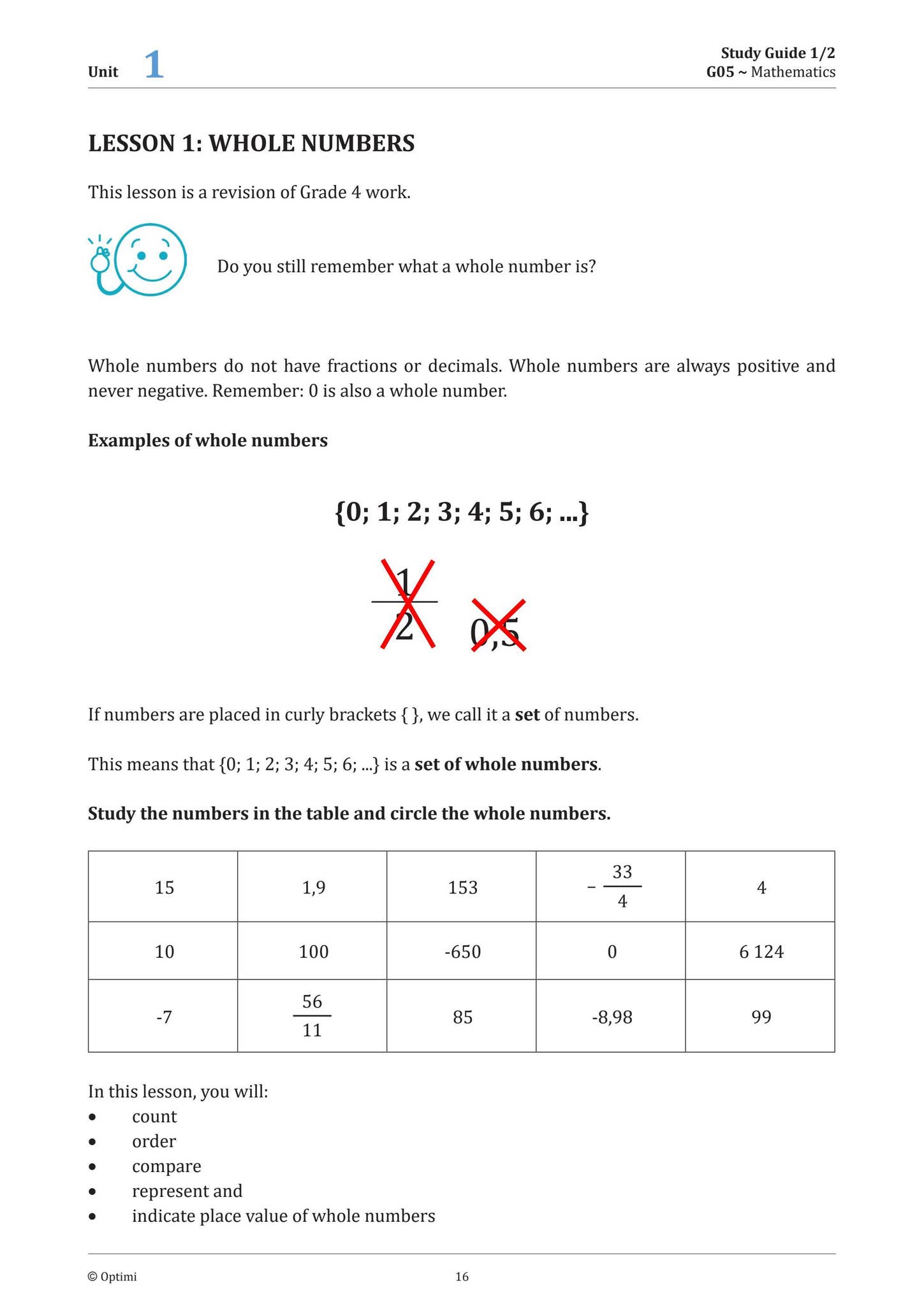 Grade 5 Study Guide 1/2 Mathematics by Impaq - Issuu