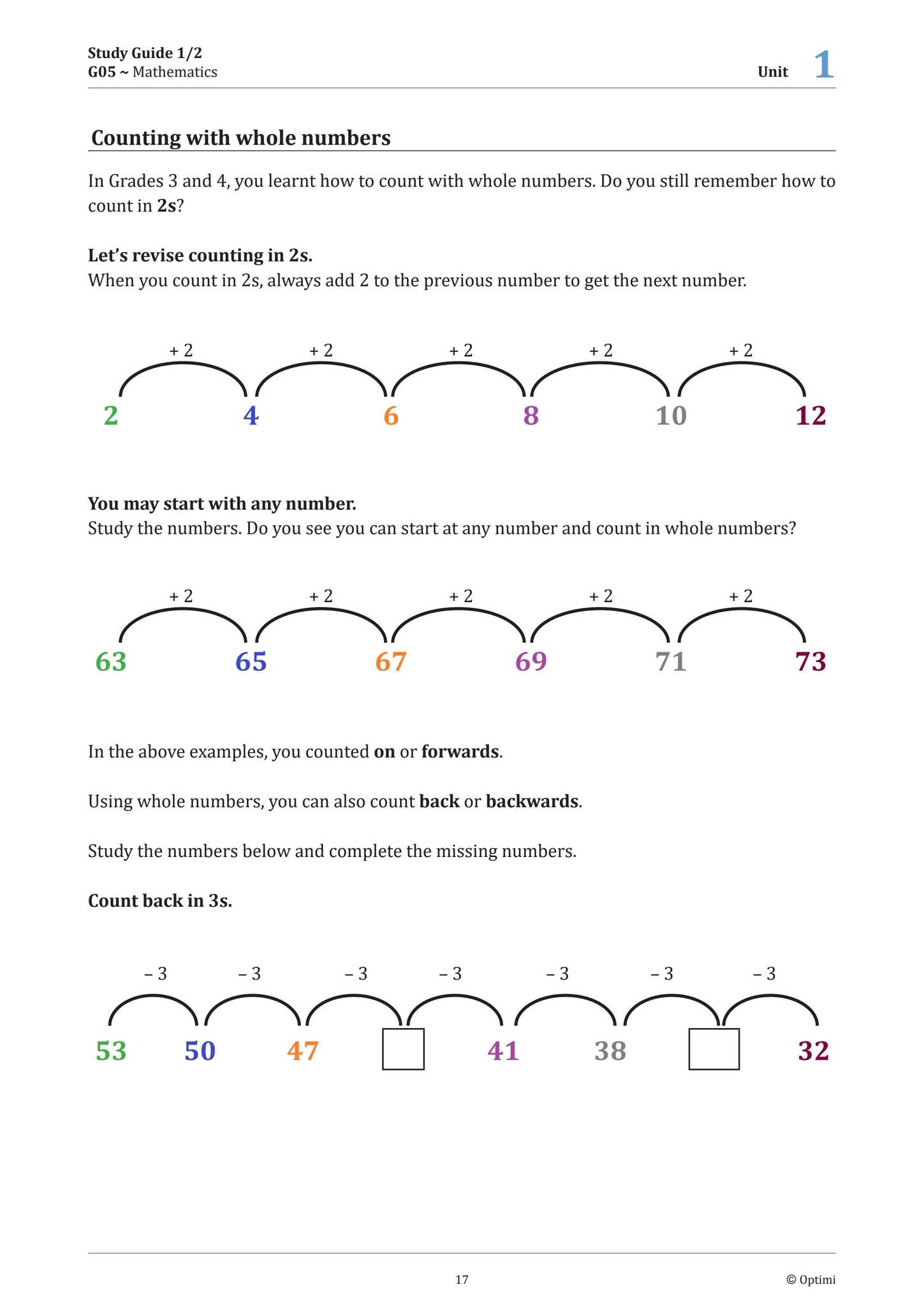 Grade 5 Study Guide 1/2 Mathematics by Impaq - Issuu