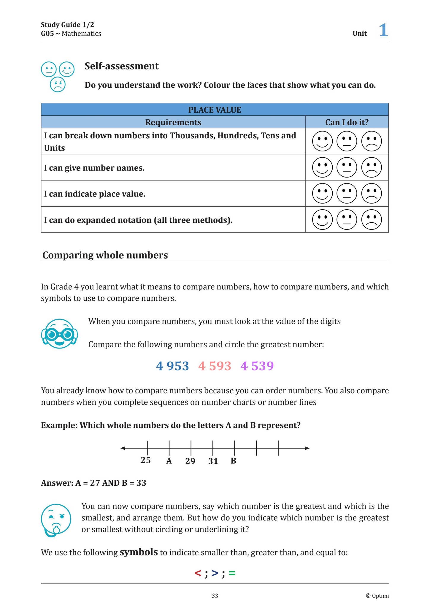 Grade 5 Study Guide 1/2 Mathematics by Impaq - Issuu