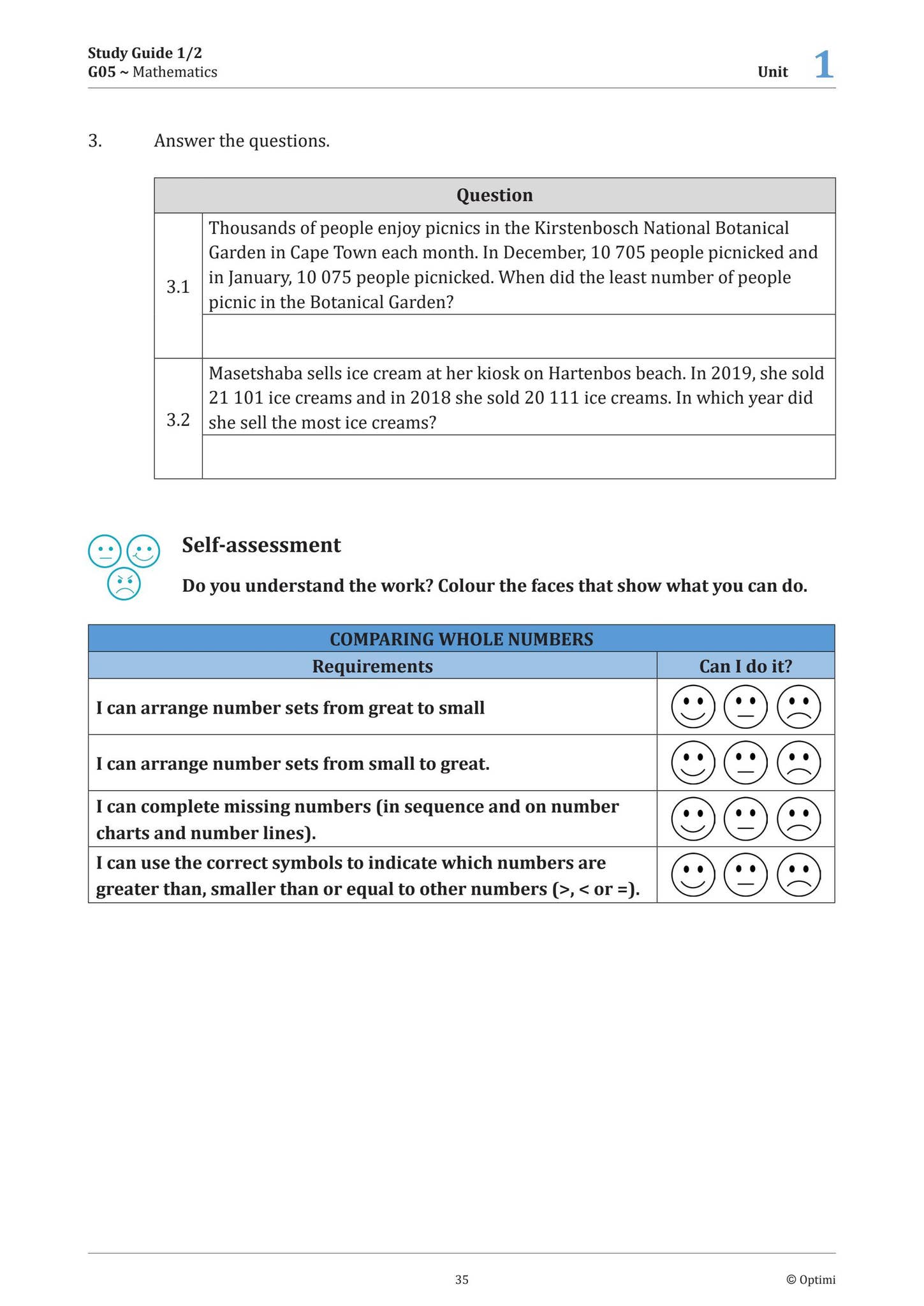 Grade 5 Study Guide 1/2 Mathematics by Impaq - Issuu