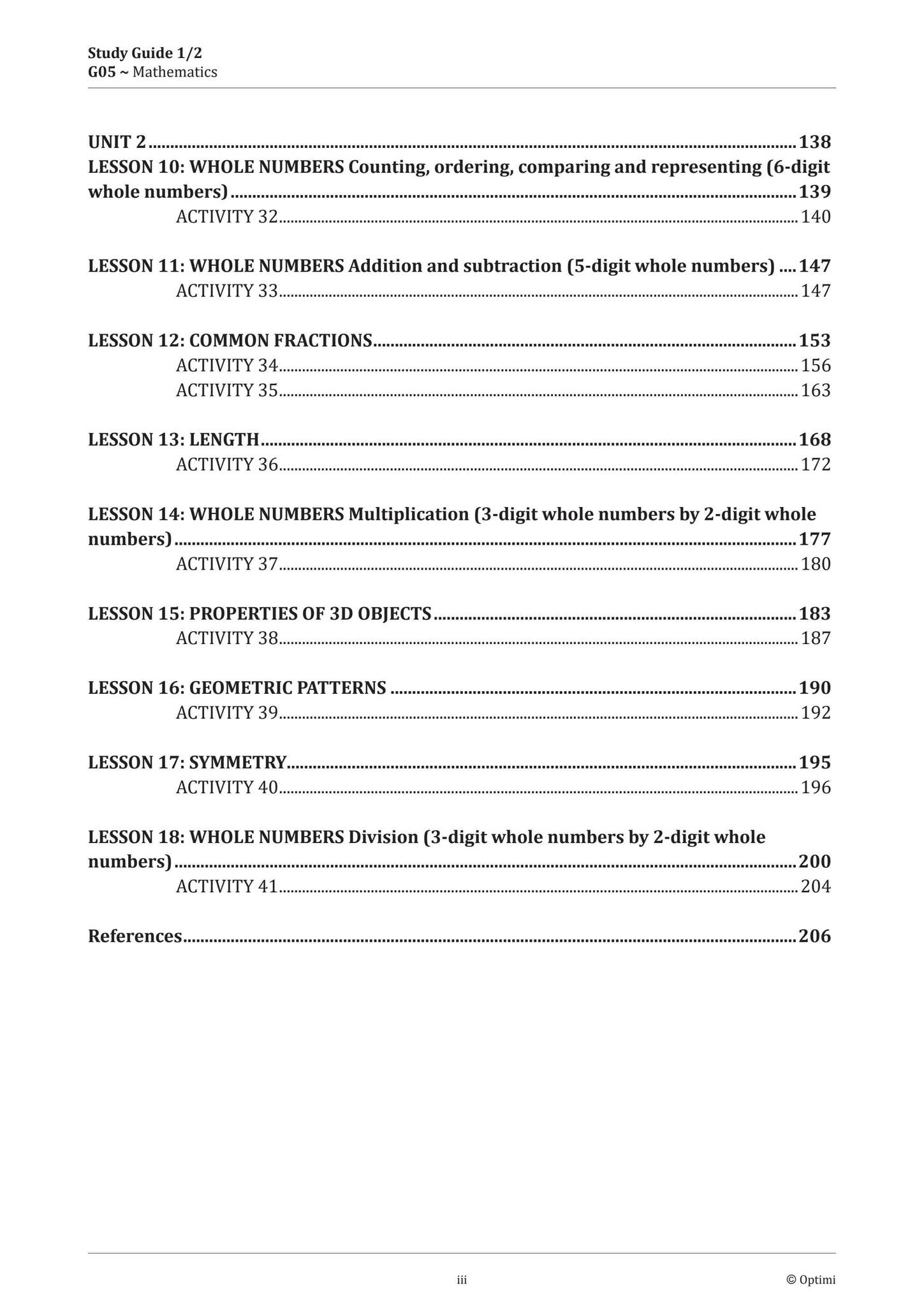 Grade 5 Study Guide 1/2 Mathematics by Impaq - Issuu