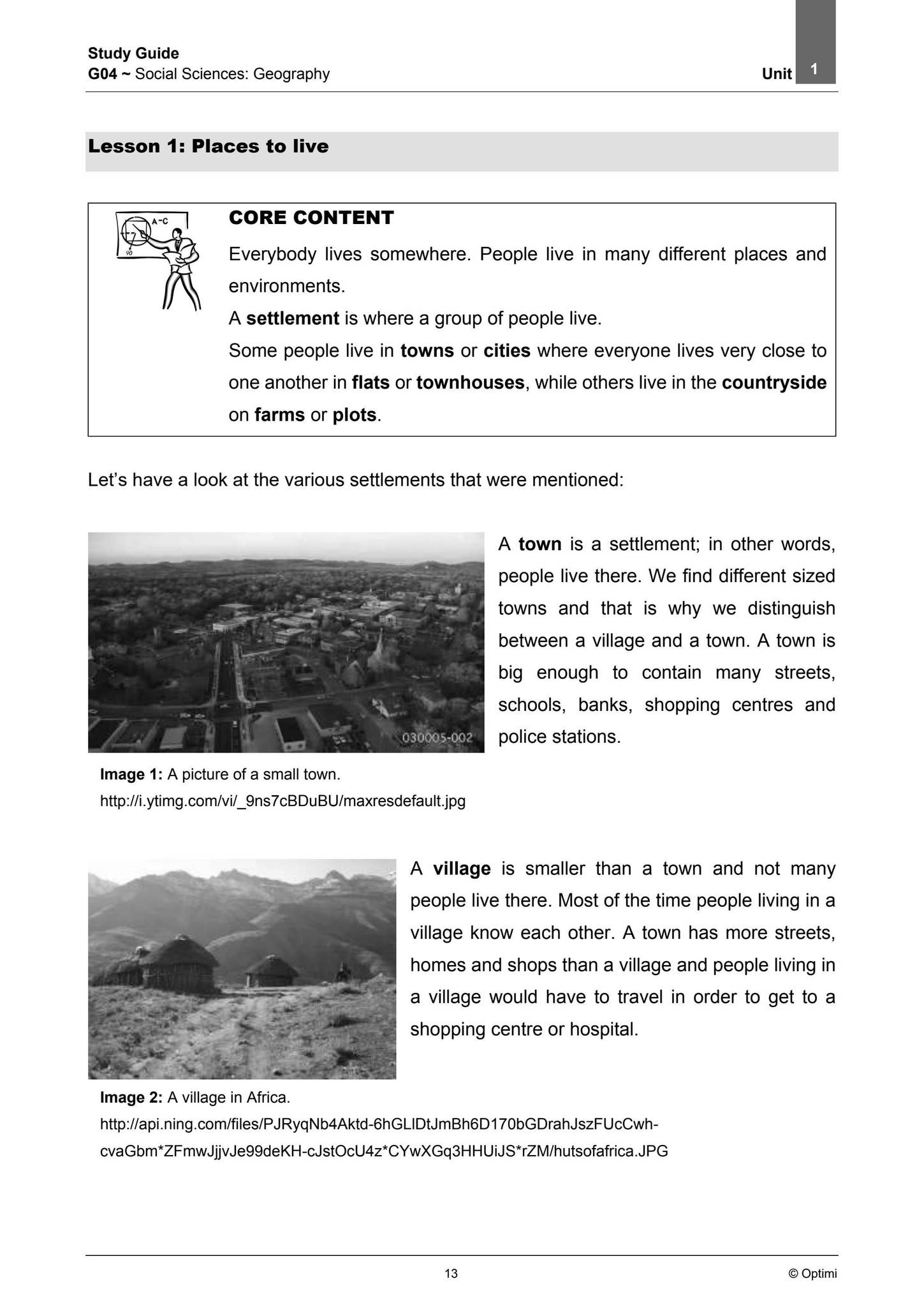 Grade 4 Study Guide Social Sciences Geography by Impaq - Issuu