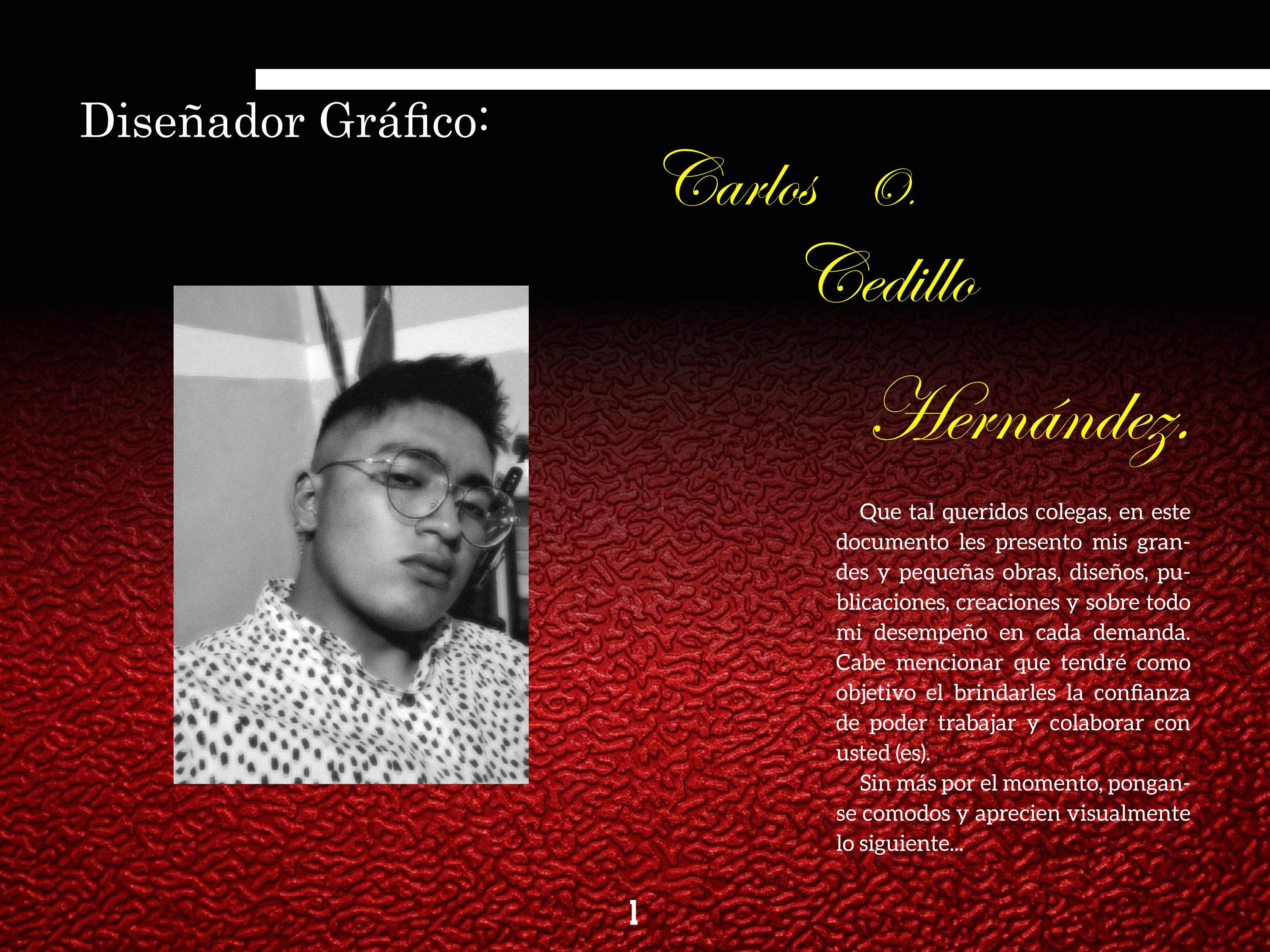 PRTAFOLIO DE DISEÑO - Carlos Cedillo by CARLOSCEDILLO0 - Issuu