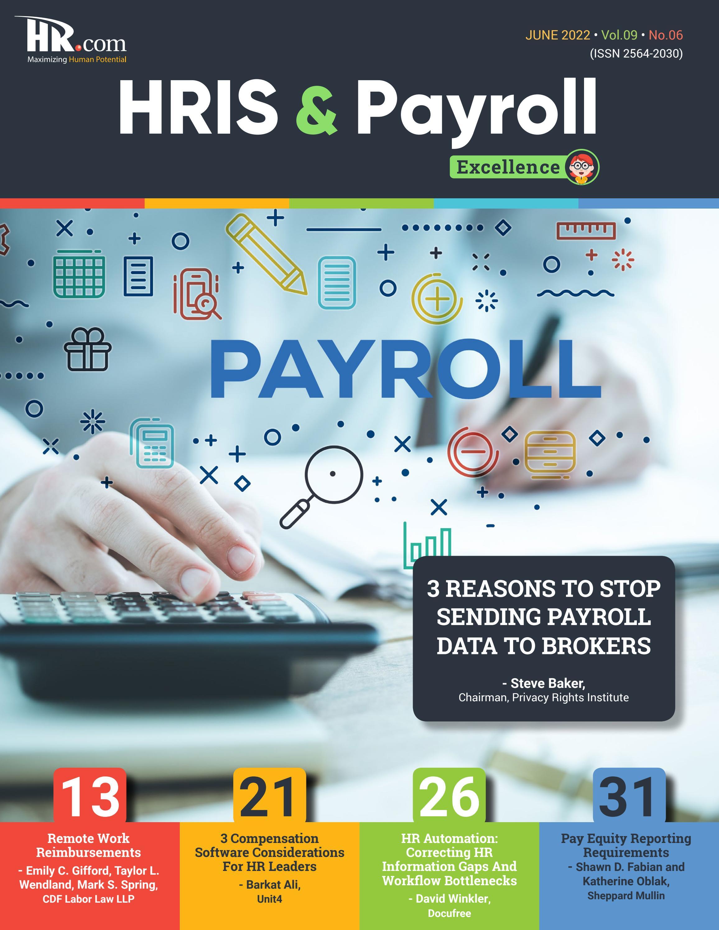 HRIS_&_Payroll_Excellence_June_2022 by Excellence Publications by HR.com - Issuu