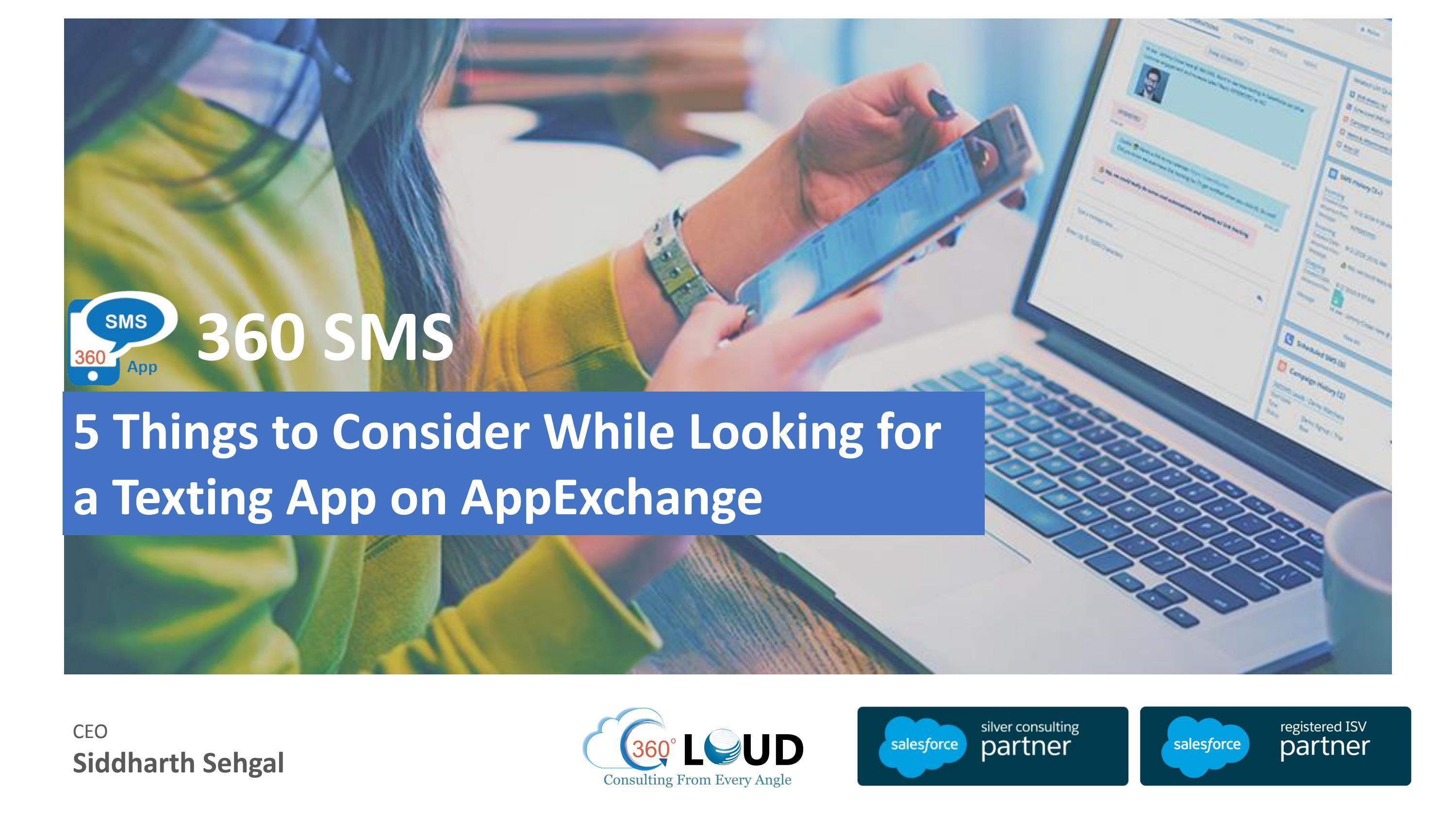Texting app on App exchange by 360SMSAPP - Issuu