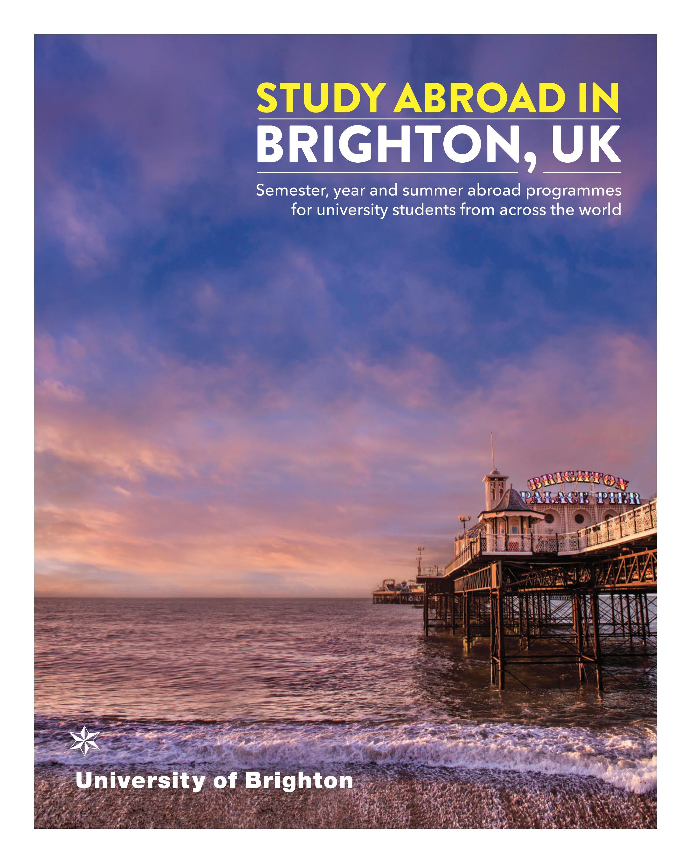 Study abroad in Brighton, UK by University of Brighton - Issuu
