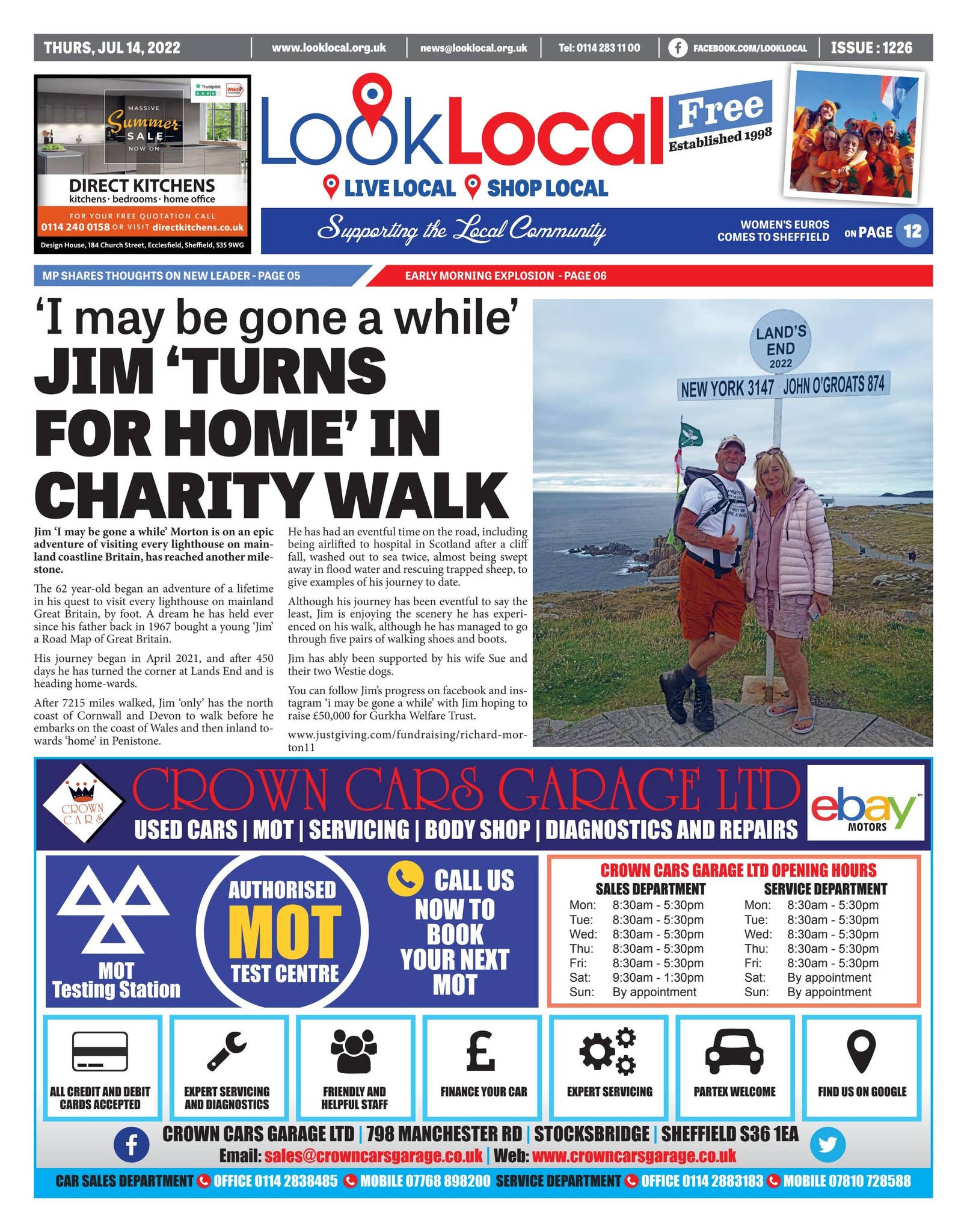 Look Local Issue 1226 Thursday 14 July 2022 by Look Local Newspaper - Issuu