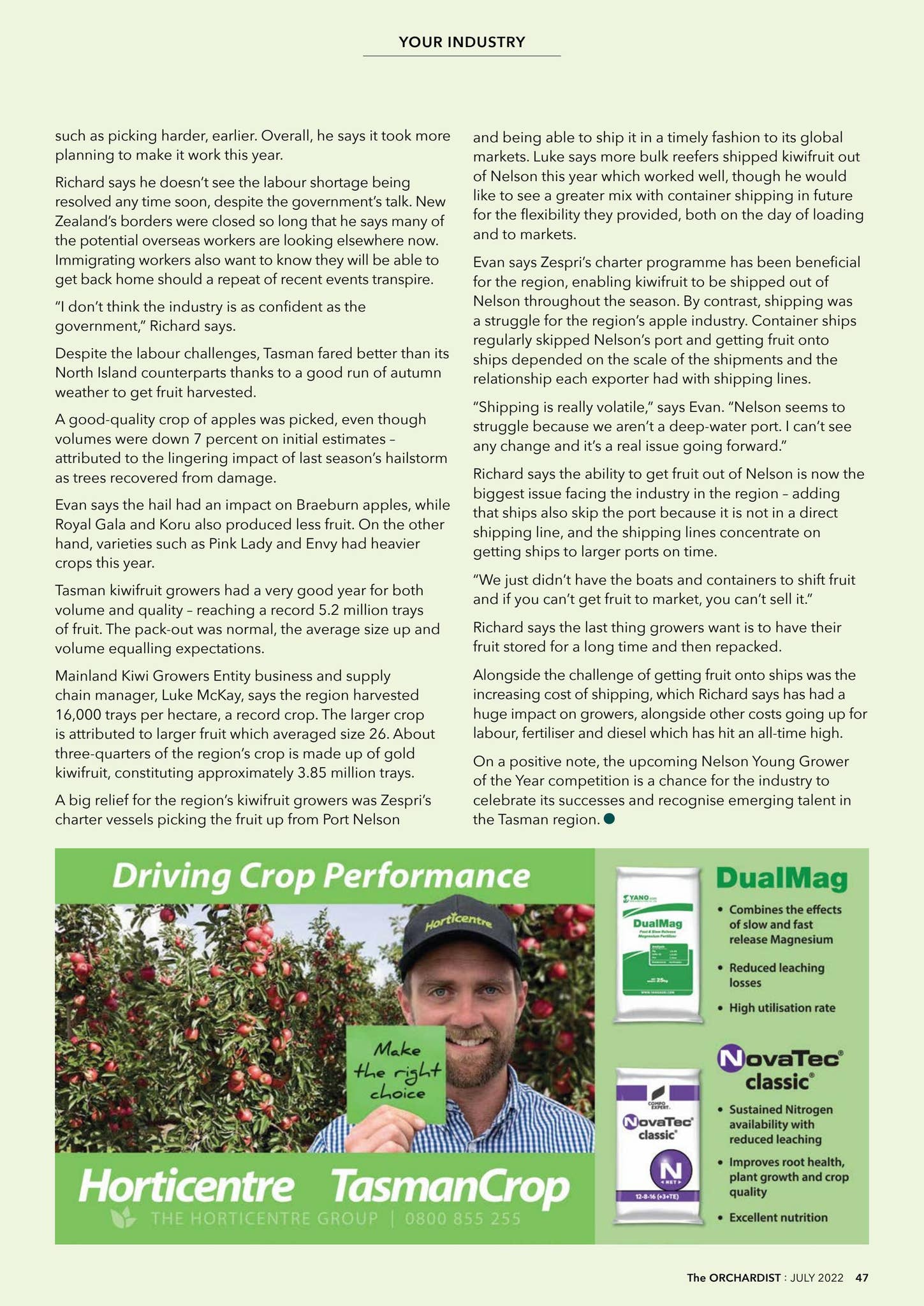 The Orchardist I July 2022 by Horticulture New Zealand - Issuu