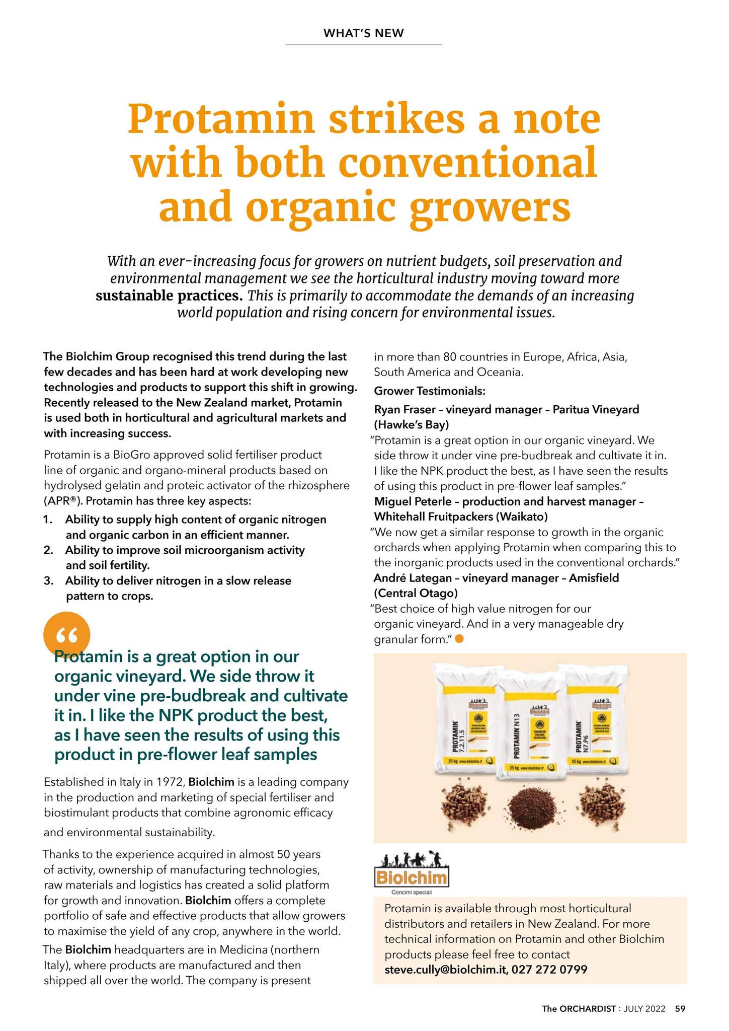The Orchardist I July 2022 by Horticulture New Zealand - Issuu