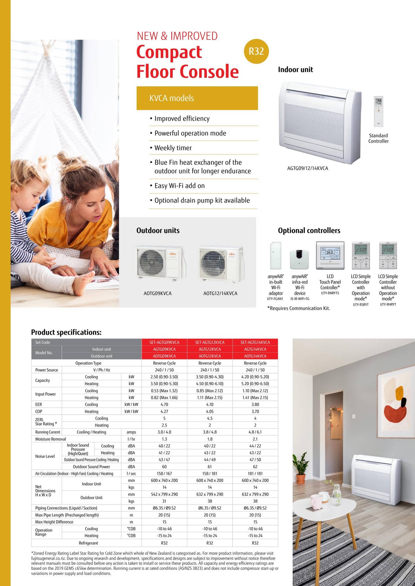 Fujitsu General NZ Console Range Brochure by Fujitsu General Australia ...