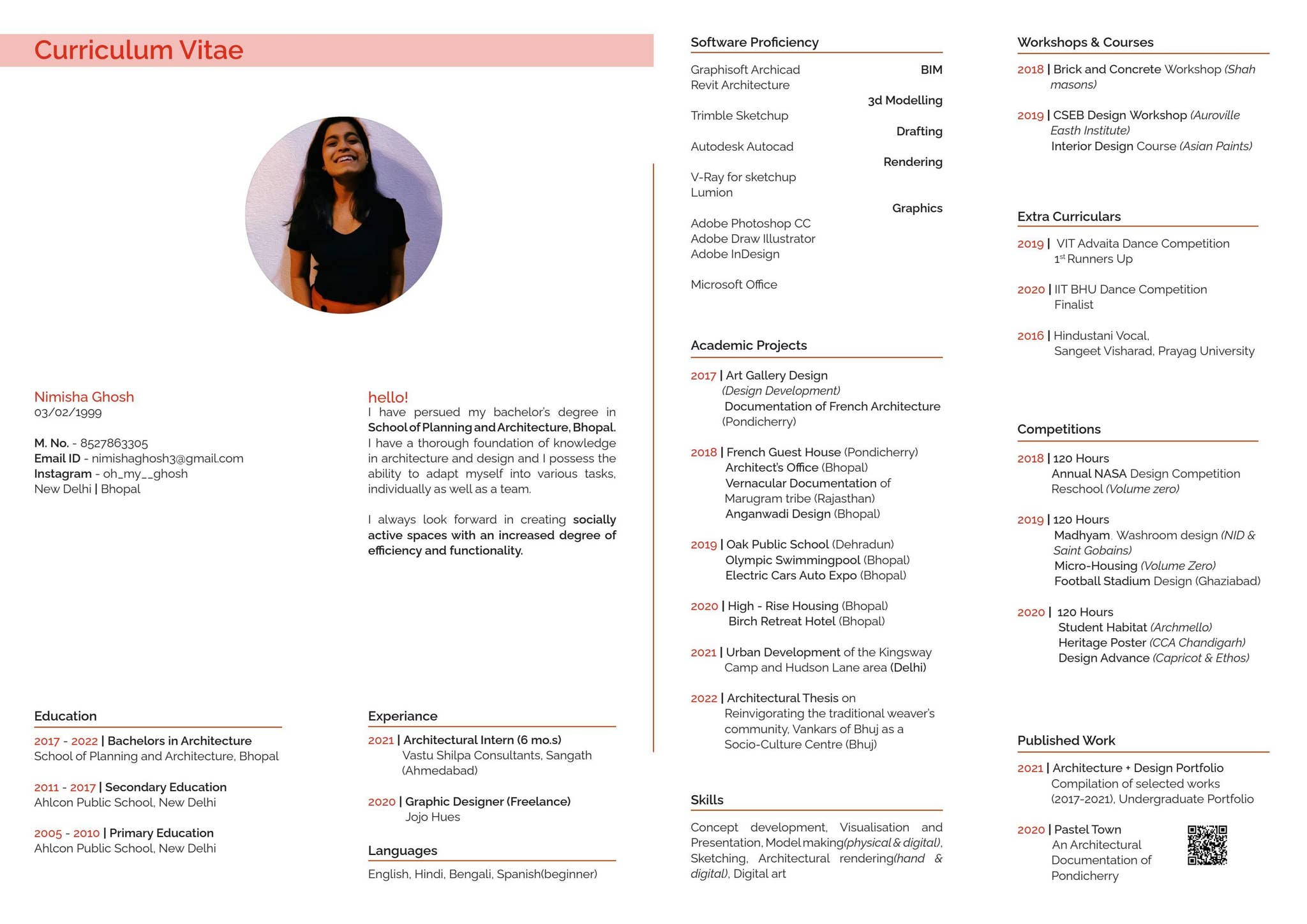 Resume 2022 by Nimisha Ghosh - Issuu