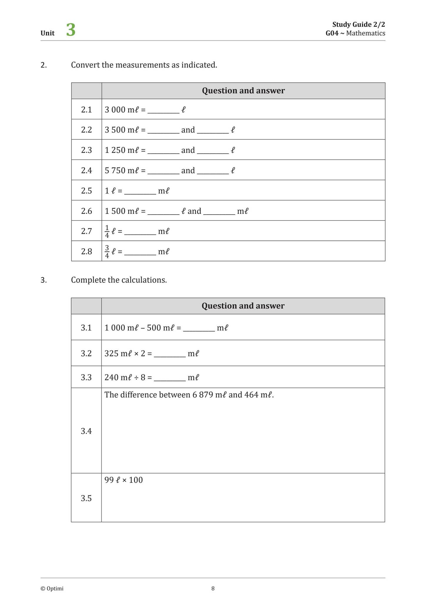 Grade 4 Study Guide 2/2 Mathematics by Impaq - Issuu