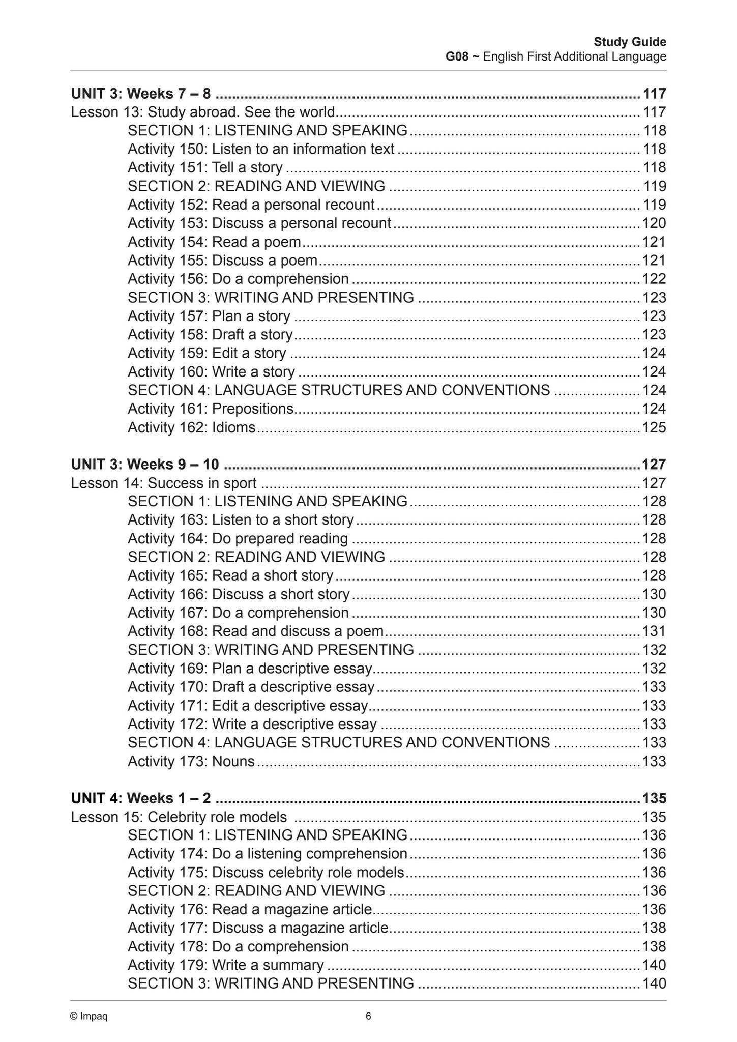 Grade 8 Study Guide English Home Language by Impaq - Issuu